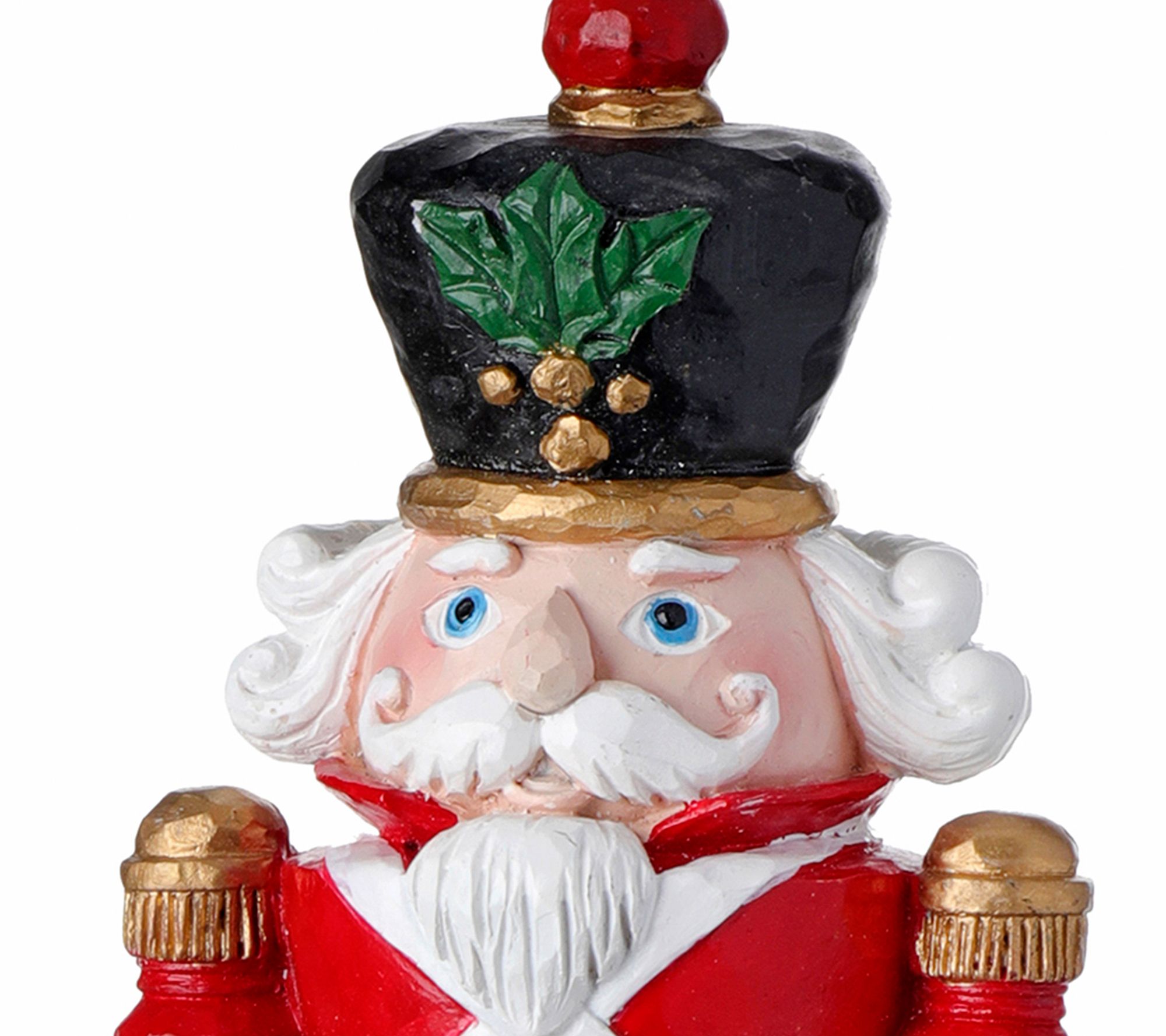 9.65" Soldier Nutcracker Stocking Holder by Valerie - QVC.com