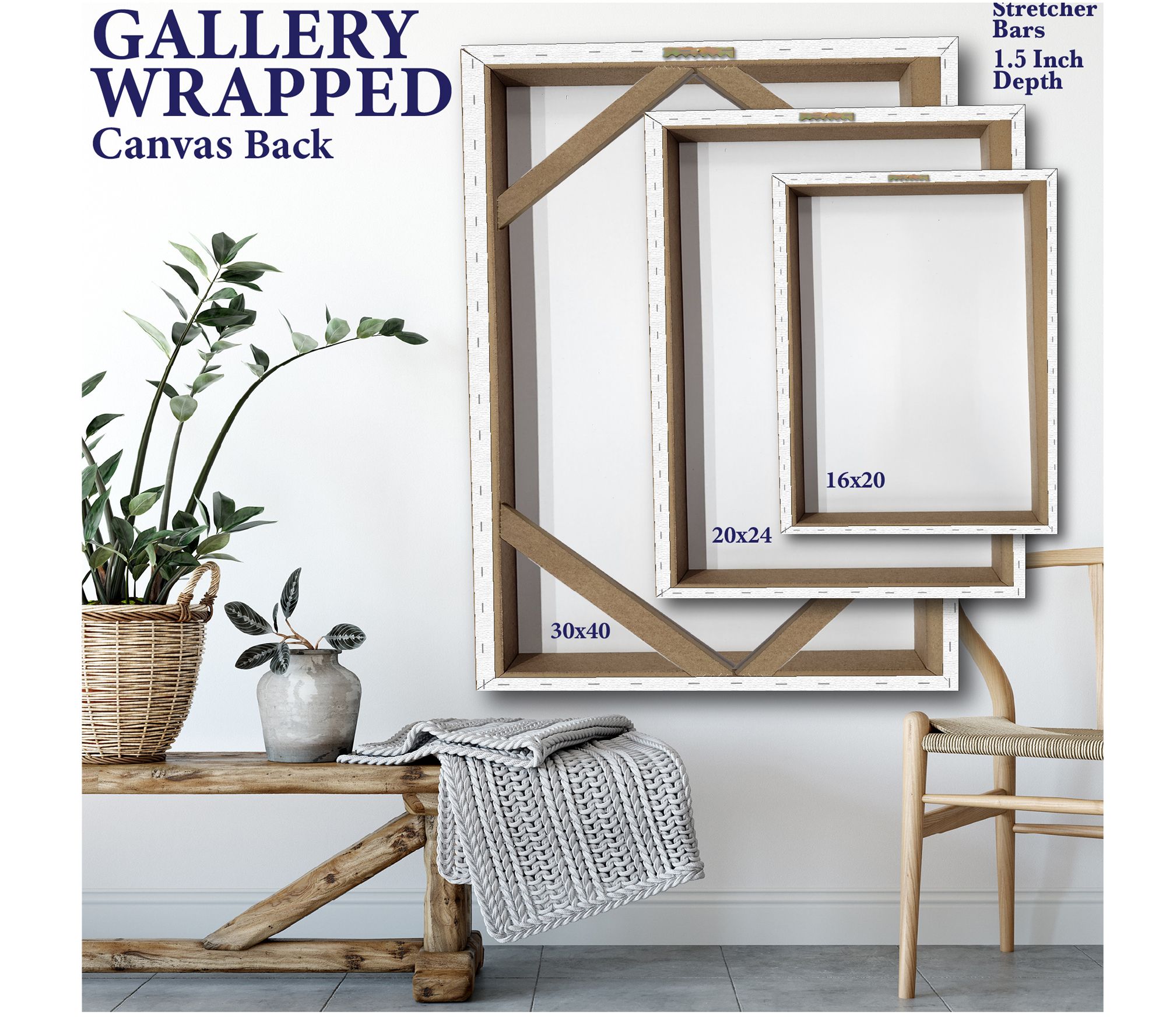 Courtside Market Spring Bouquet Violet 16x20 Canvas Wall Art - QVC.com