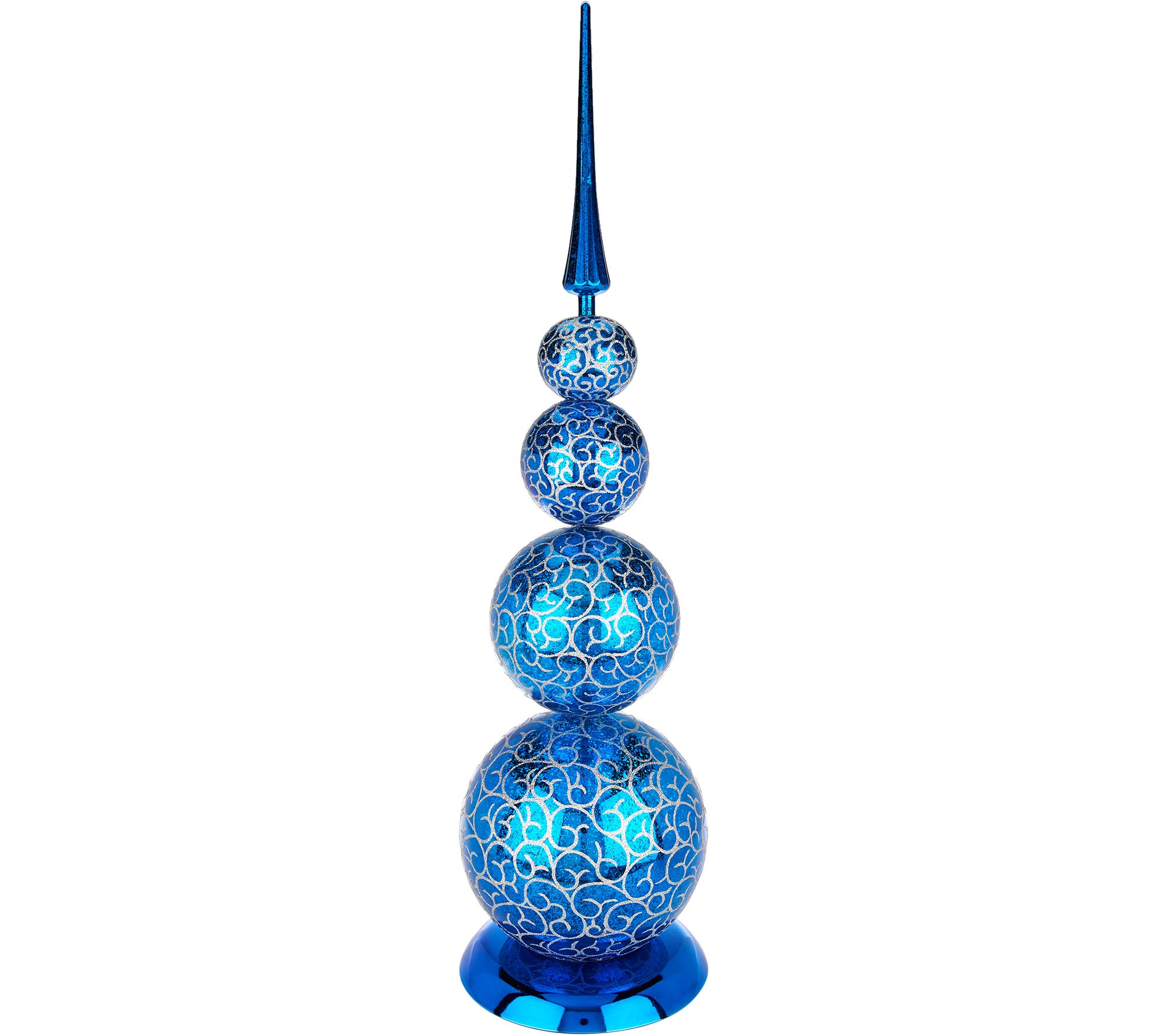 "As Is" 29" Finial with Scroll Design by Valerie - QVC.com
