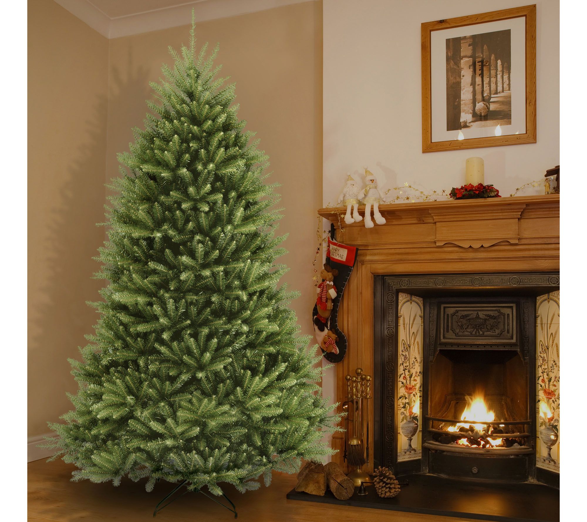 National Tree Company 7' Dunhill Fir Tree - QVC.com