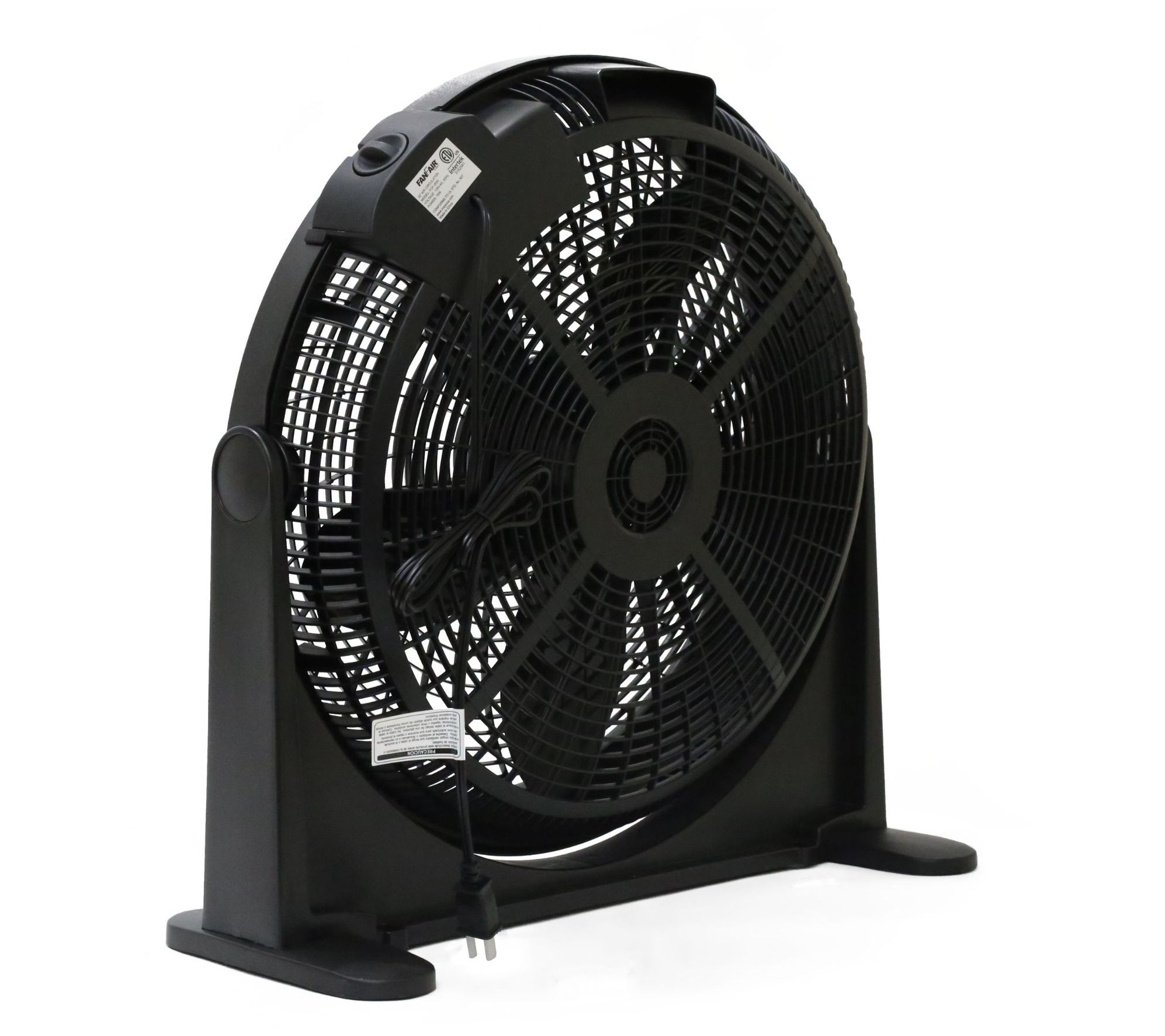 FanFair 20" High Performance Air Circulator Fan - QVC.com