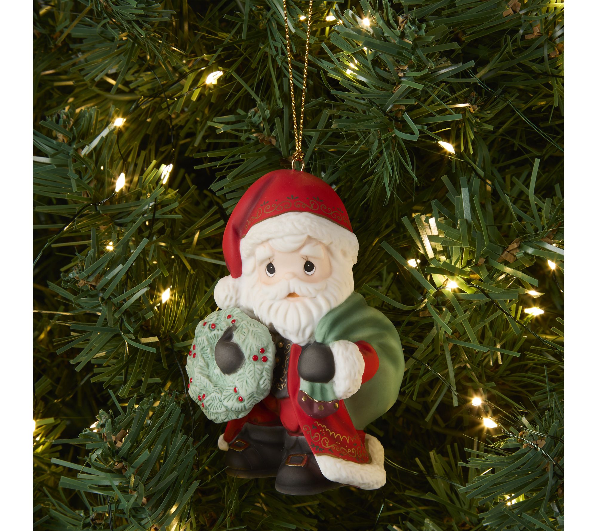 PM "Bringing Christmas Joy To All" Annual European Santa Orn - QVC.com