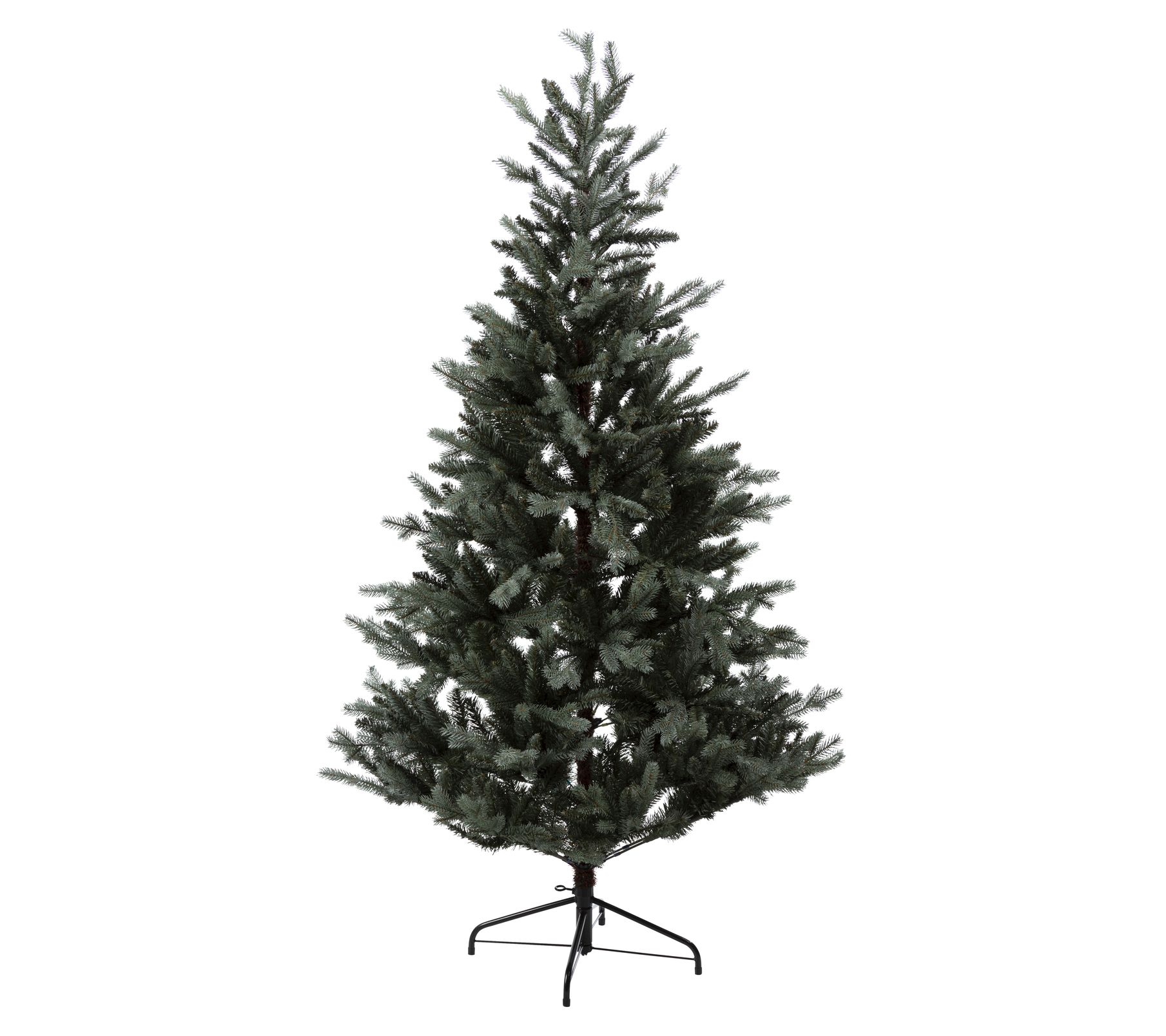 Evergreen Shimmering Misty Pine Christmas Tree, 6'H - QVC.com