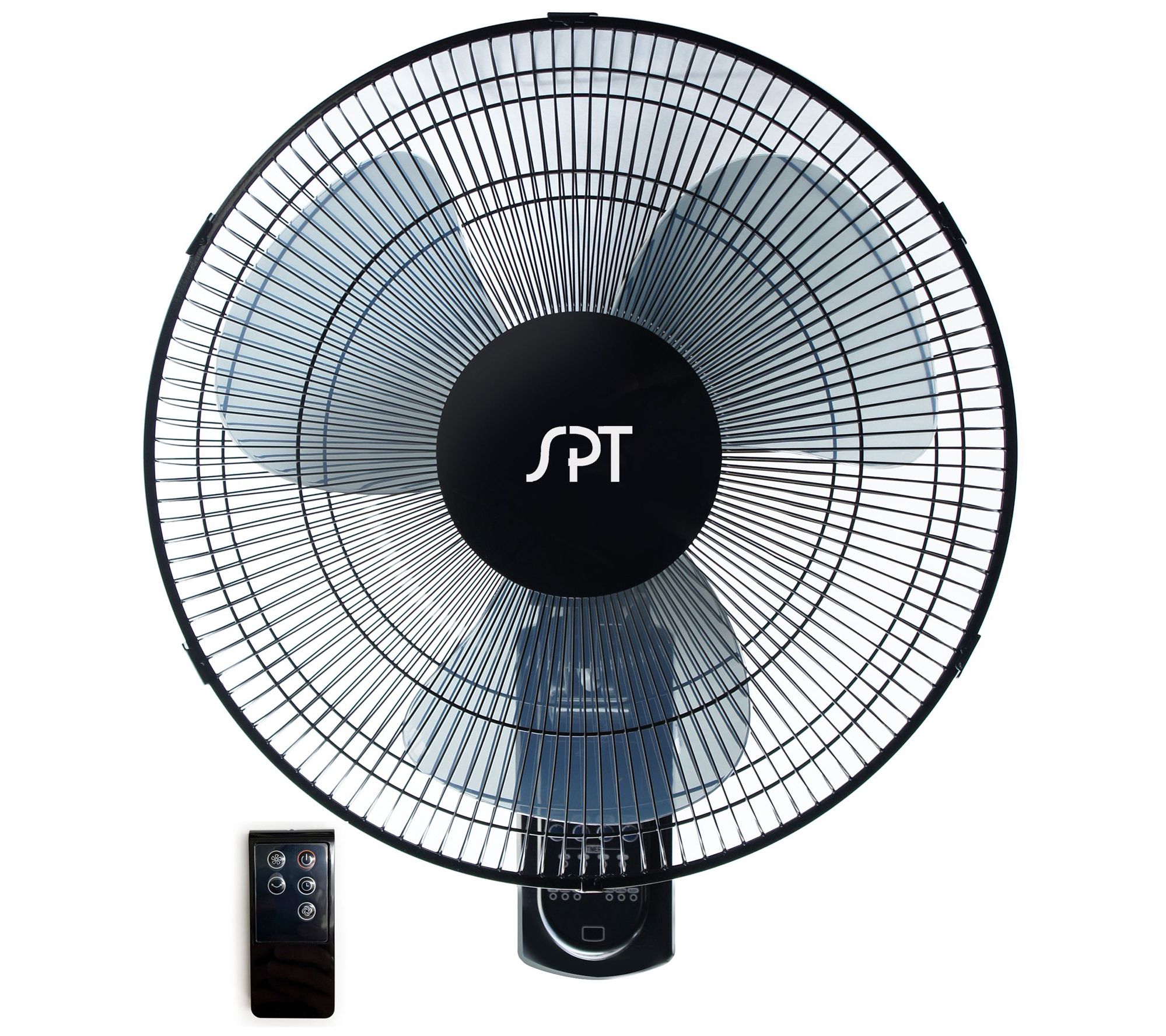 Sunpentown SPT SF-16W90 16 Wall Mount Fan w/ Reote Control - QVC.com
