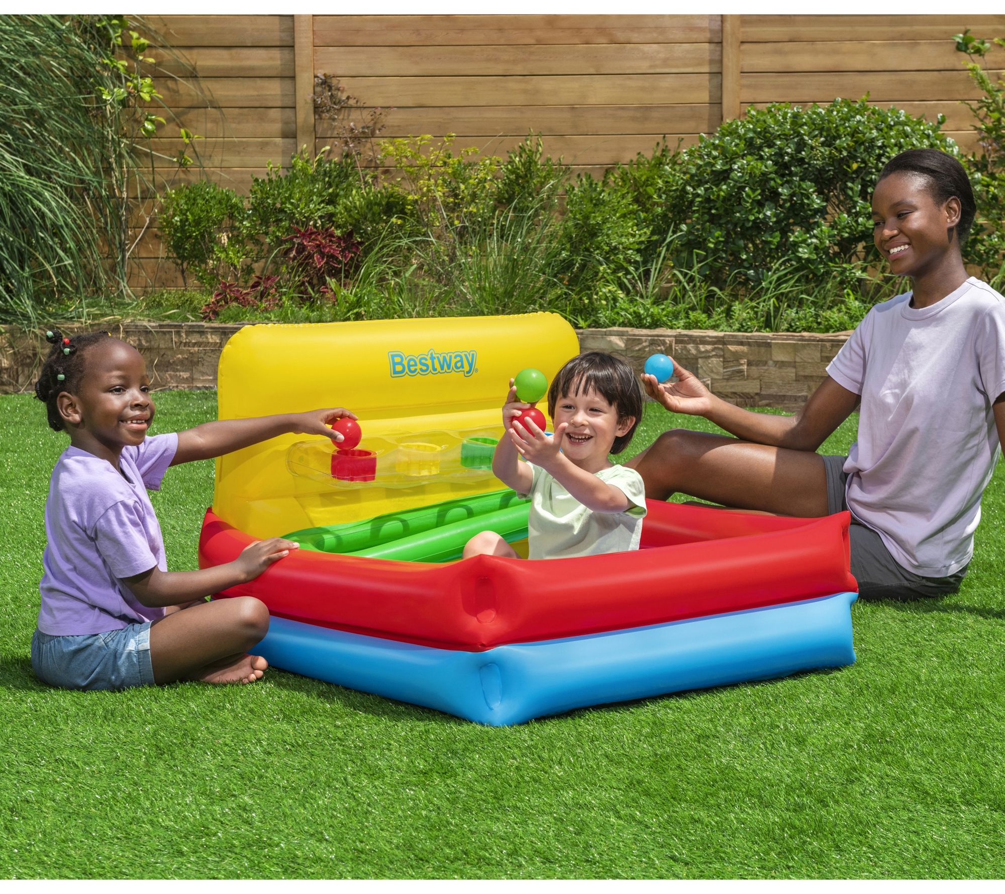 Bestway Sort 'n Play Inflatable Ball Pit - QVC.com