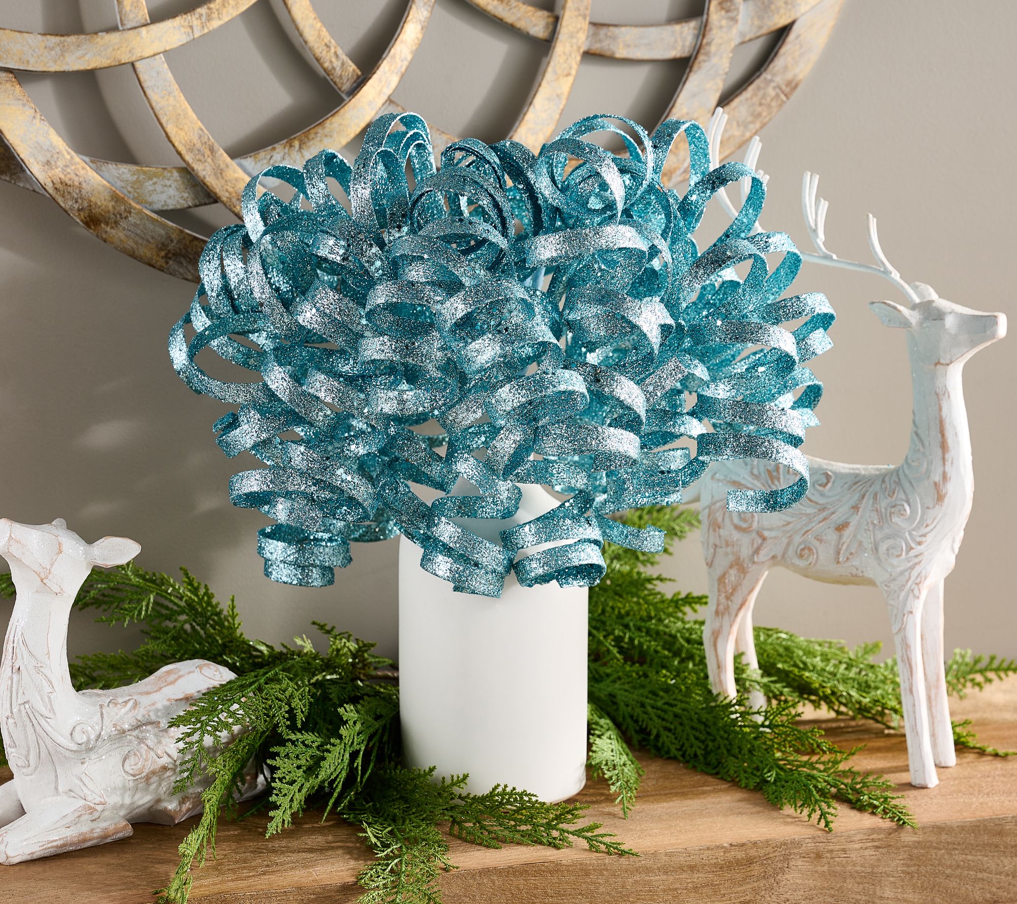 "As Is" Set of 10 Spiral Curly Ribbon Picks by Valerie - QVC.com