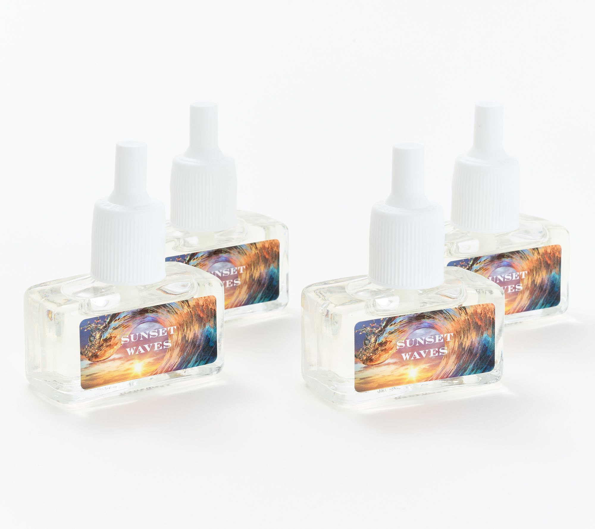 "As Is" HomeWorx by Slatkin + Co. S/4 Sunset Waves Oils - QVC.com