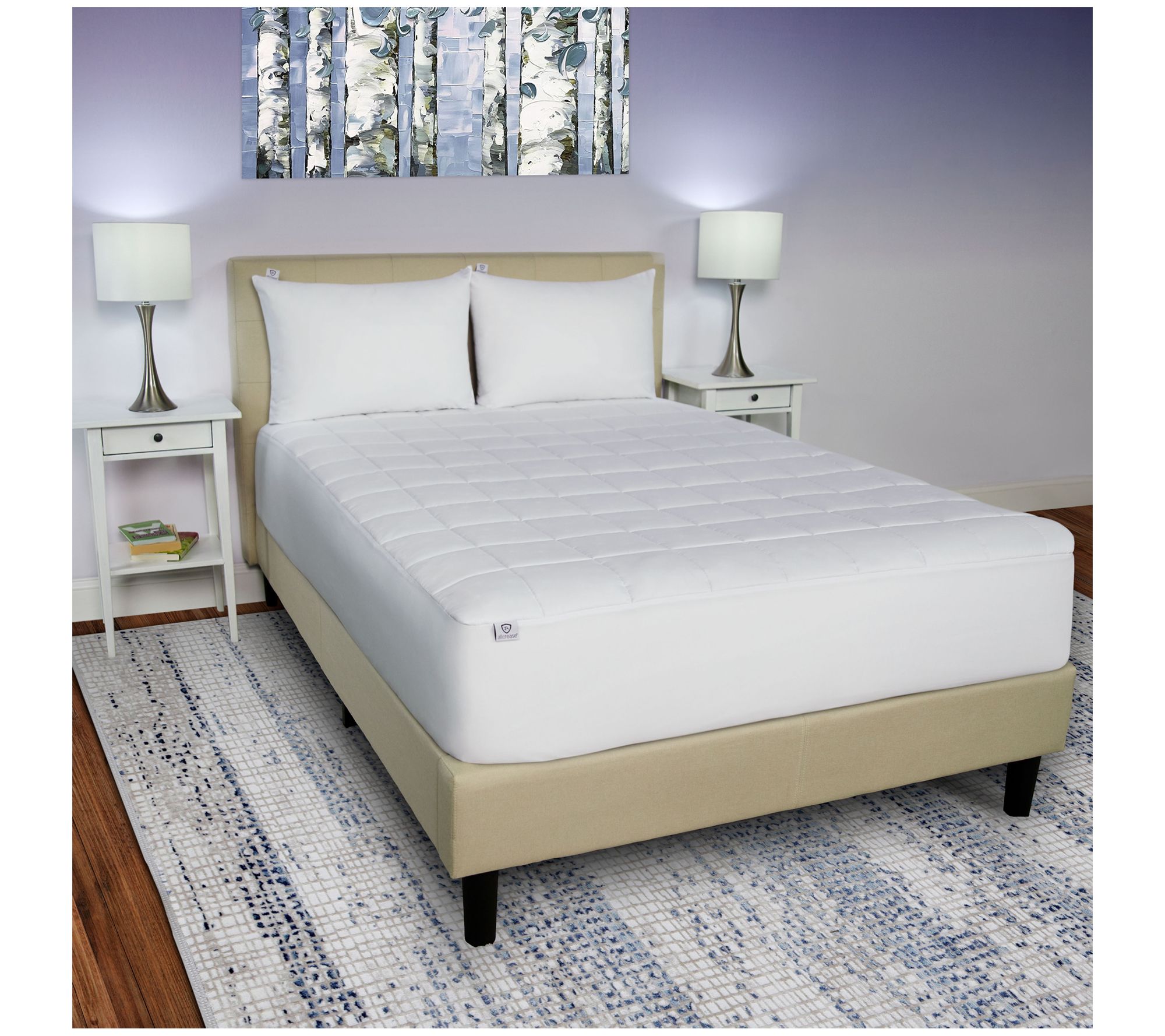 Allerease Total Allergy Defense Mattress Pad_Twin - QVC.com