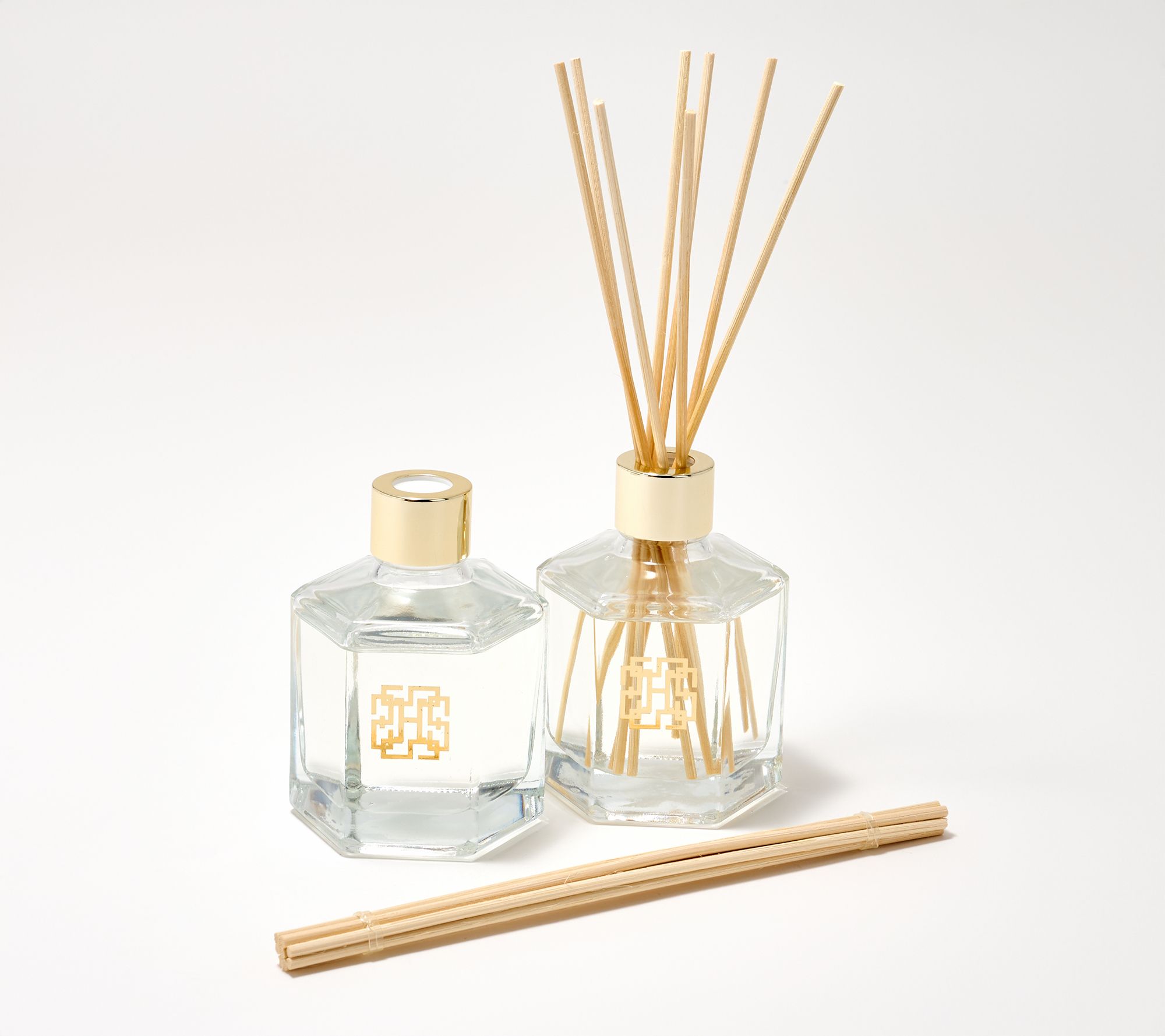 HomeWorx by Slatkin + Co. S/2 Snowy Mountain Air Reed Diffusers - QVC.com