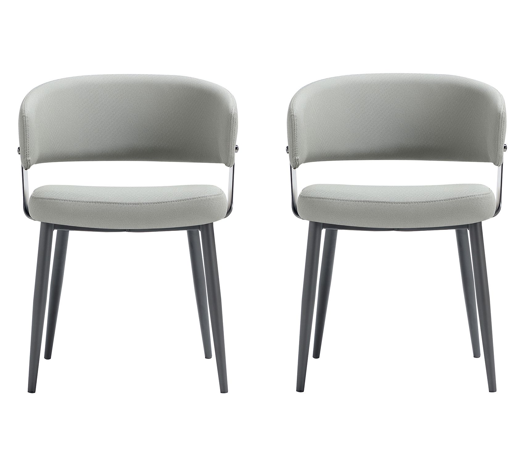 Manhattan Comfort Luce Dining Chair - Set of 2 - QVC.com