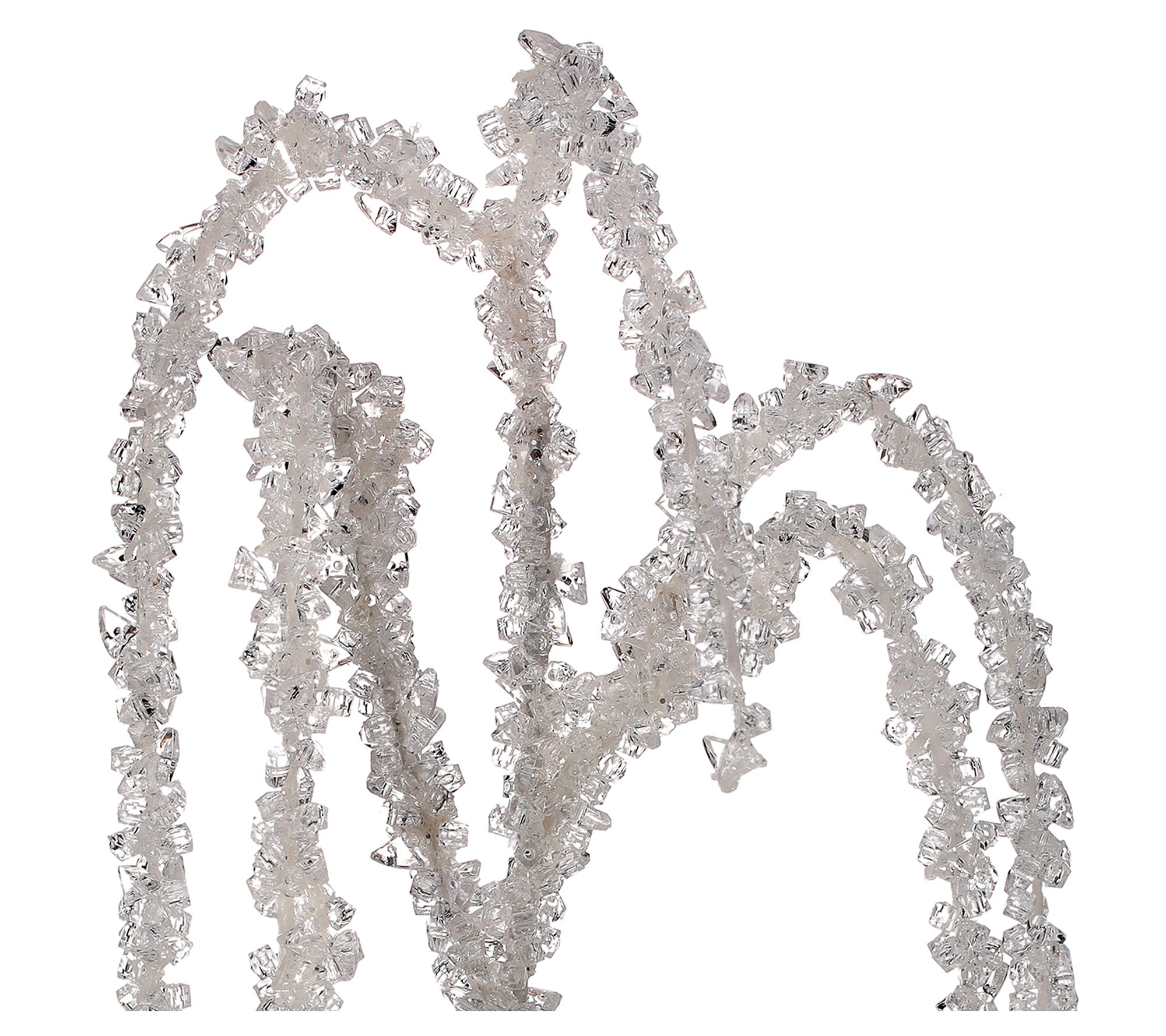 Valerie Parr Hill 36" Hanging Iced Branch - QVC.com