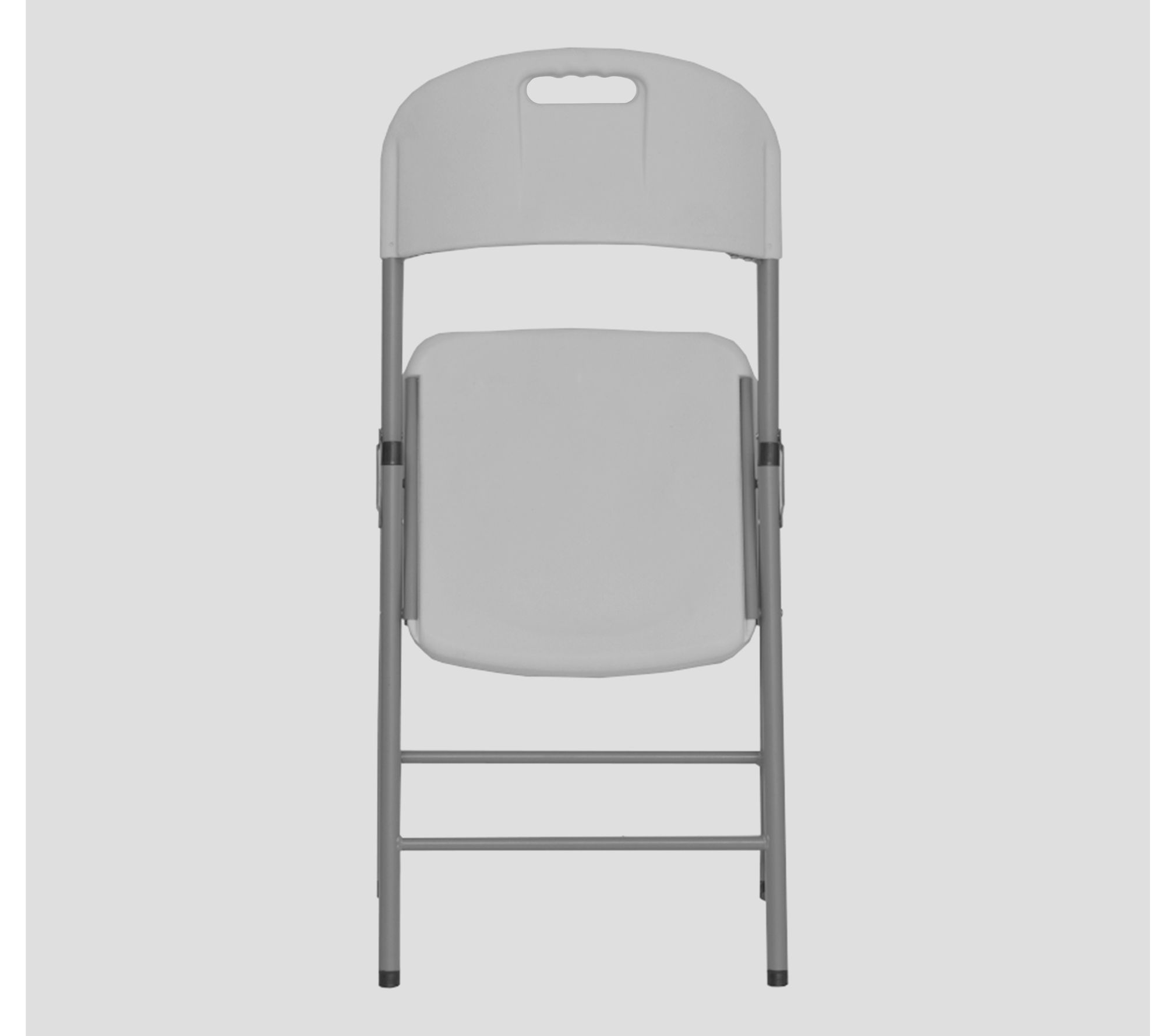 Techni Home Set of 4 Granite White Folding Chairs - QVC.com