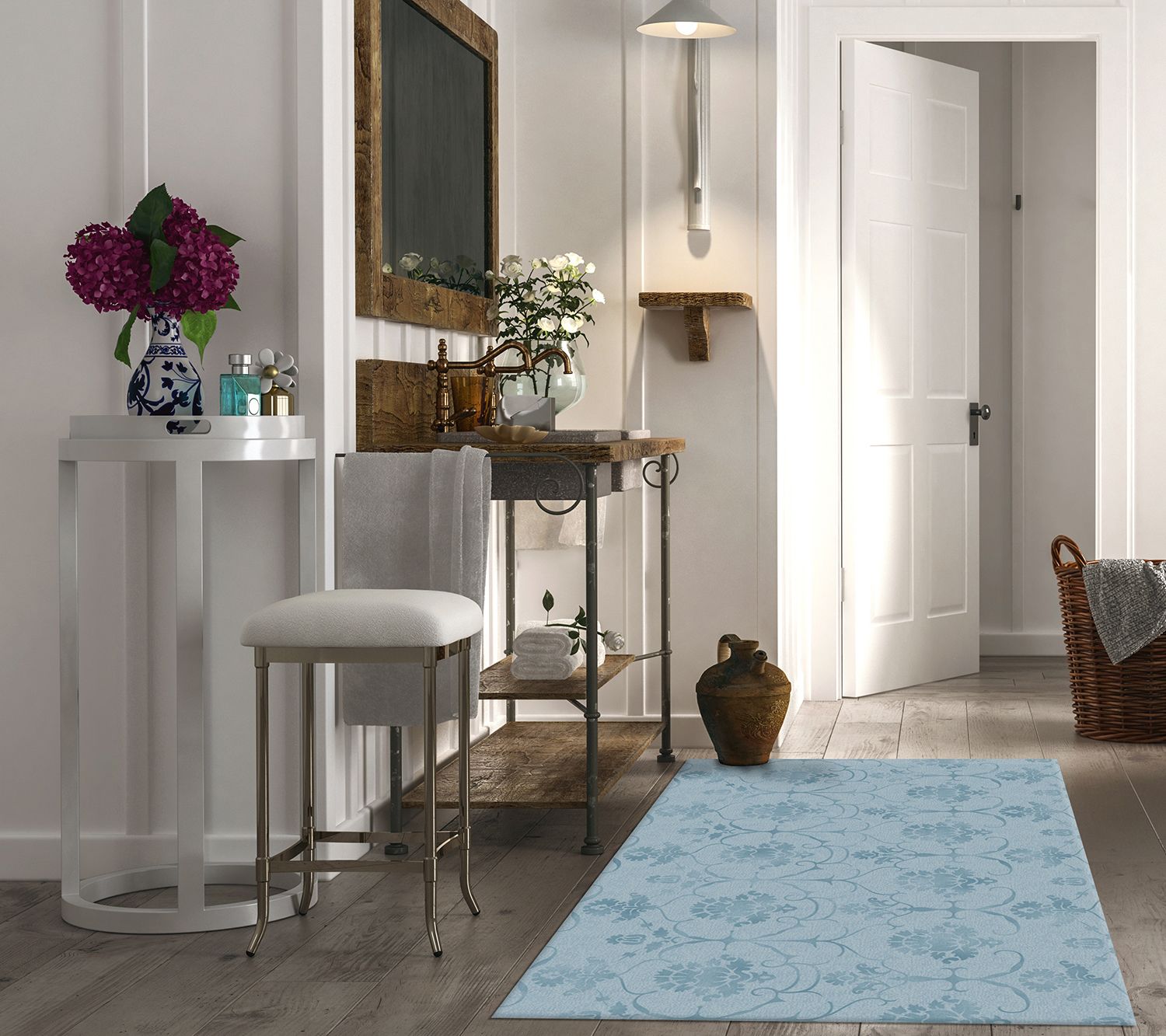 Ruggable Washable Rug - Leyla 3' x 5' - QVC.com
