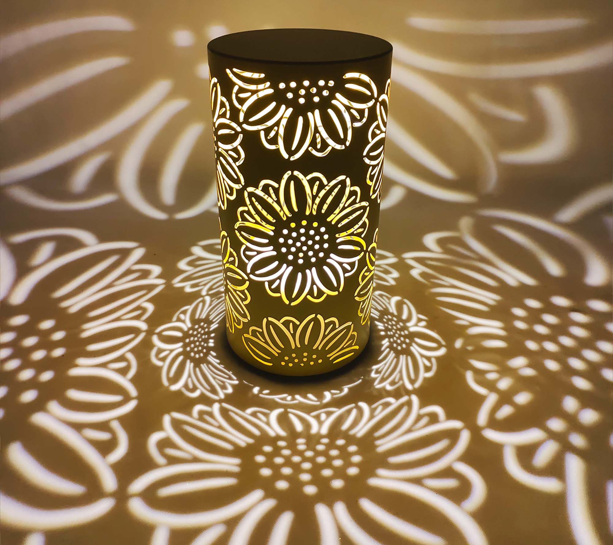 Temp-tations Rotating 8" Hurricane with LED Lights - QVC.com