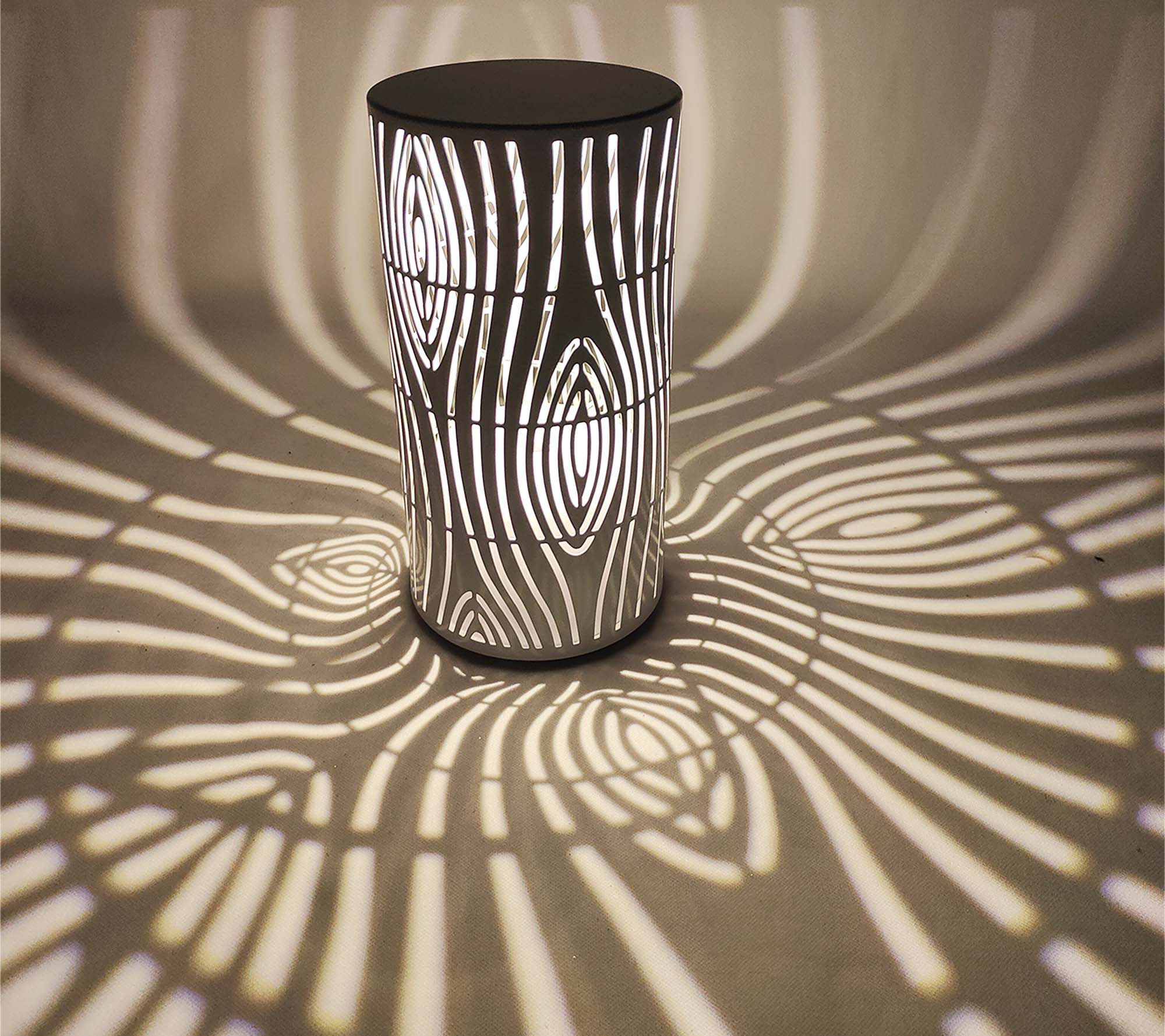 Temp-tations Rotating 8" Hurricane with LED Lights - QVC.com