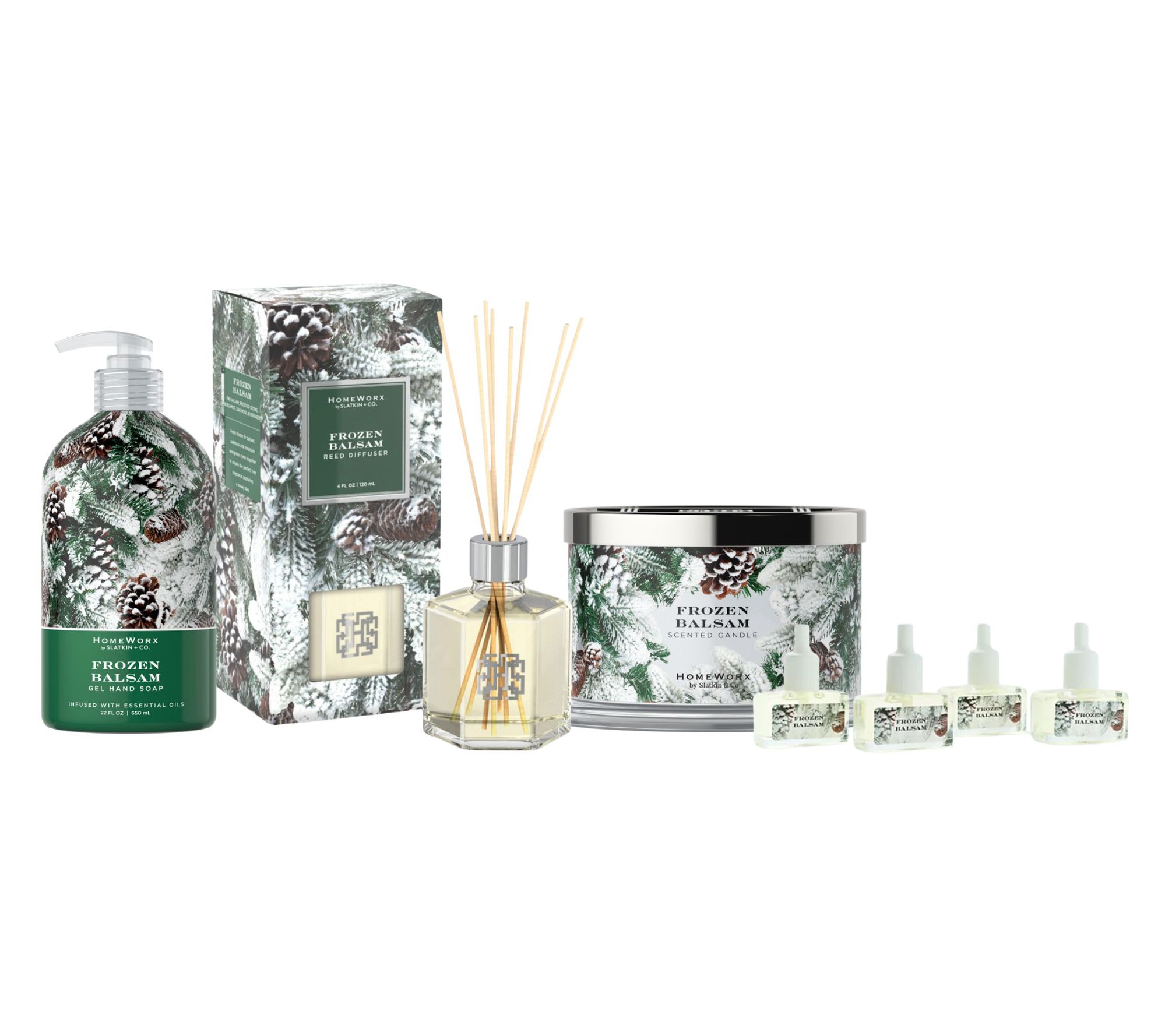 HomeWorx by Slatkin + Co. Home Fragrance Bundle - QVC.com