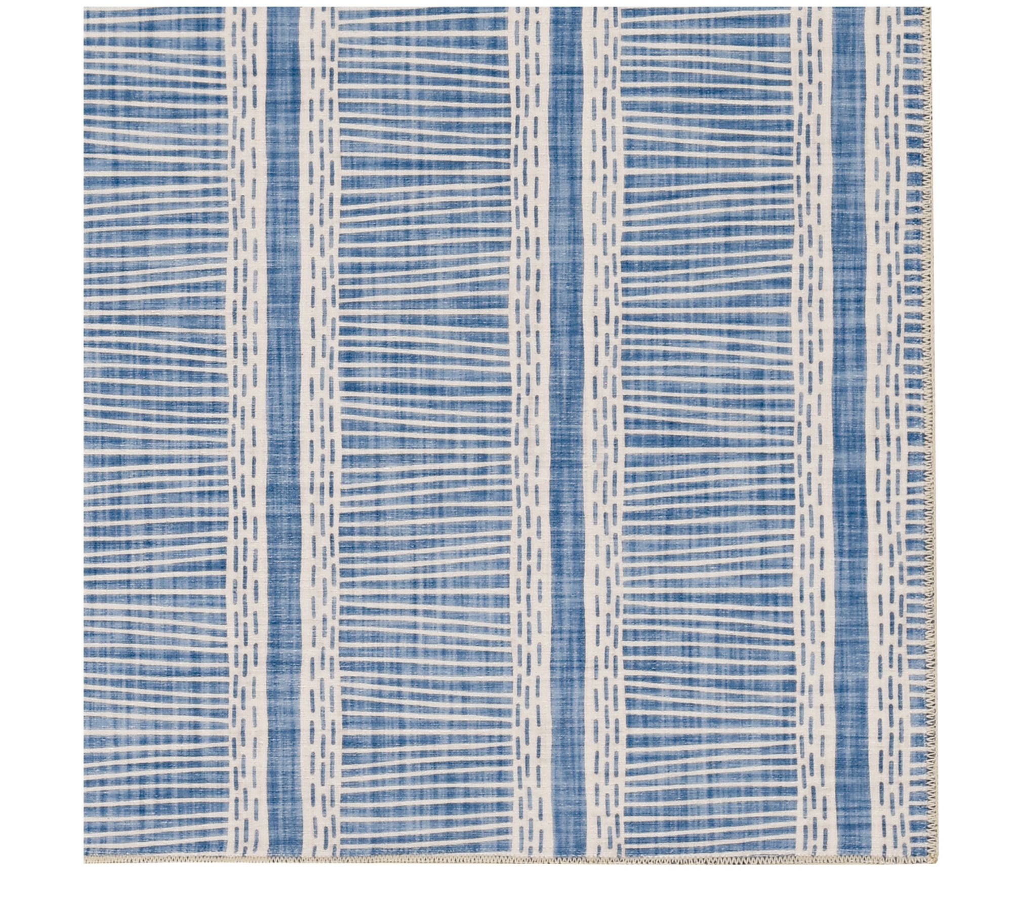 Linon Home Luna 2'x3' Washable Non-Slip Decorative Striped Rug - QVC.com