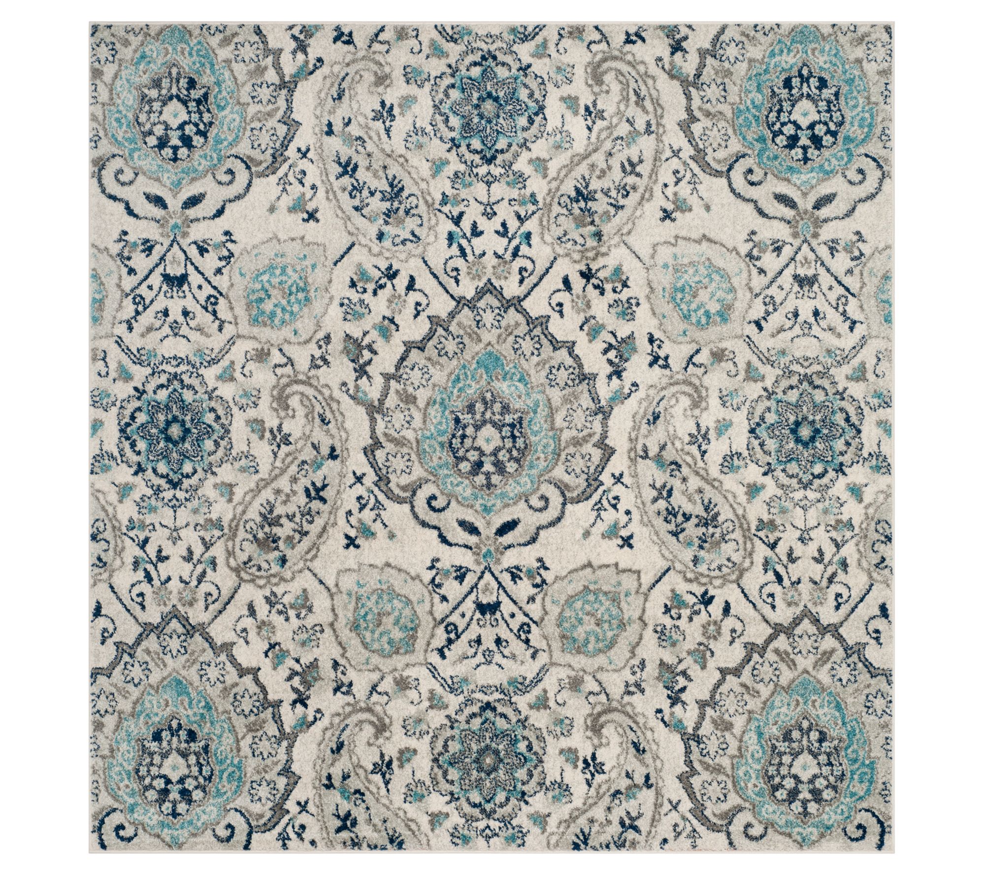 Madison 600 Collection 6'7" x 6'7" Square Rug - QVC.com