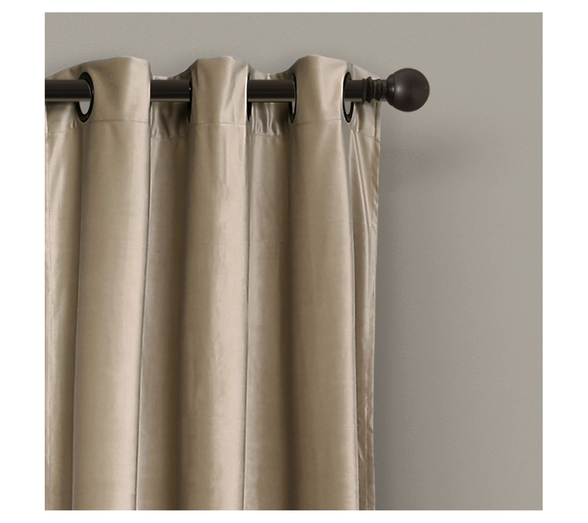 Prima Velvet Light Filter 38x95 Set by Lush Decor - QVC.com