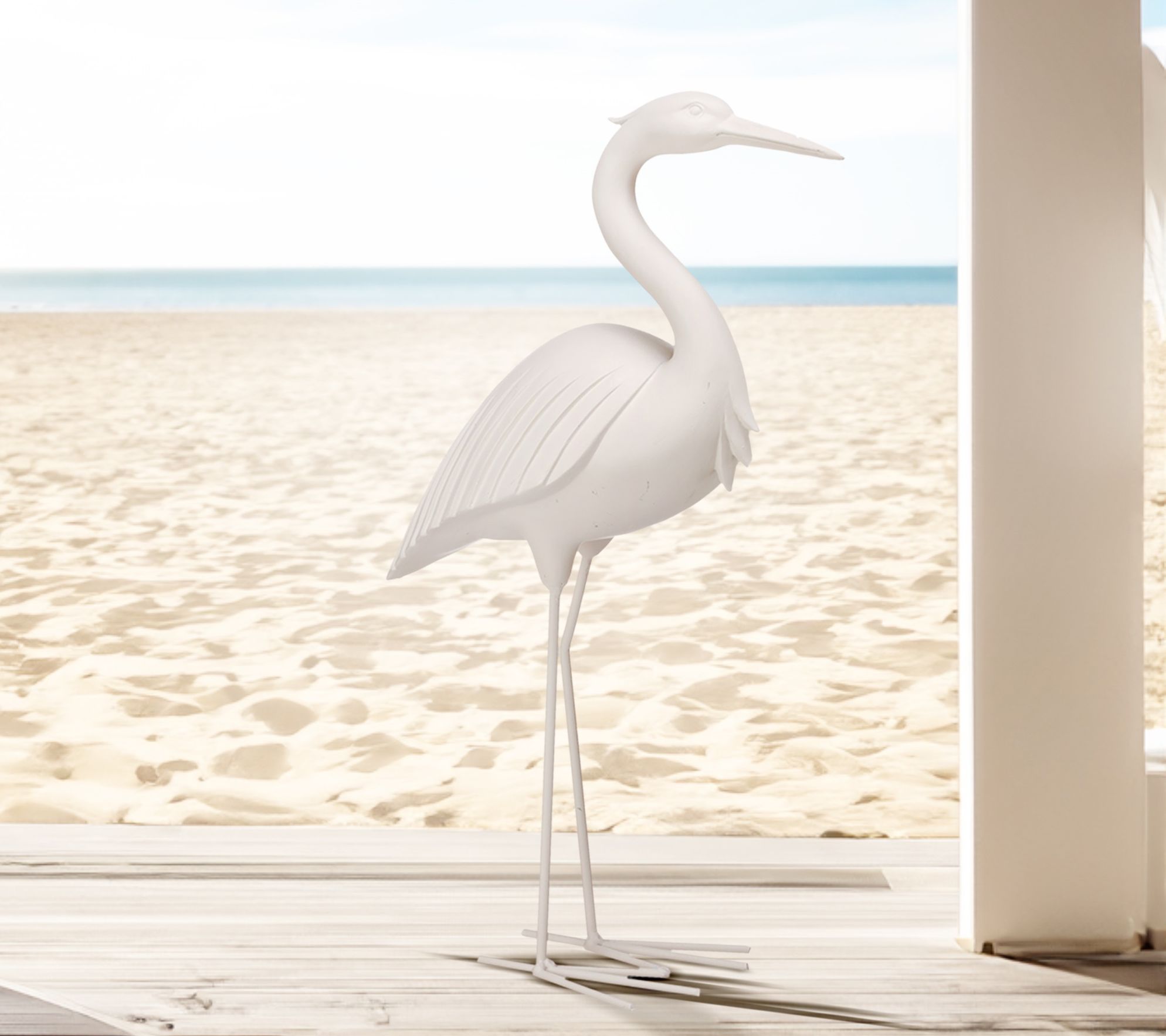 Standing Egret 15" By Valerie - QVC.com