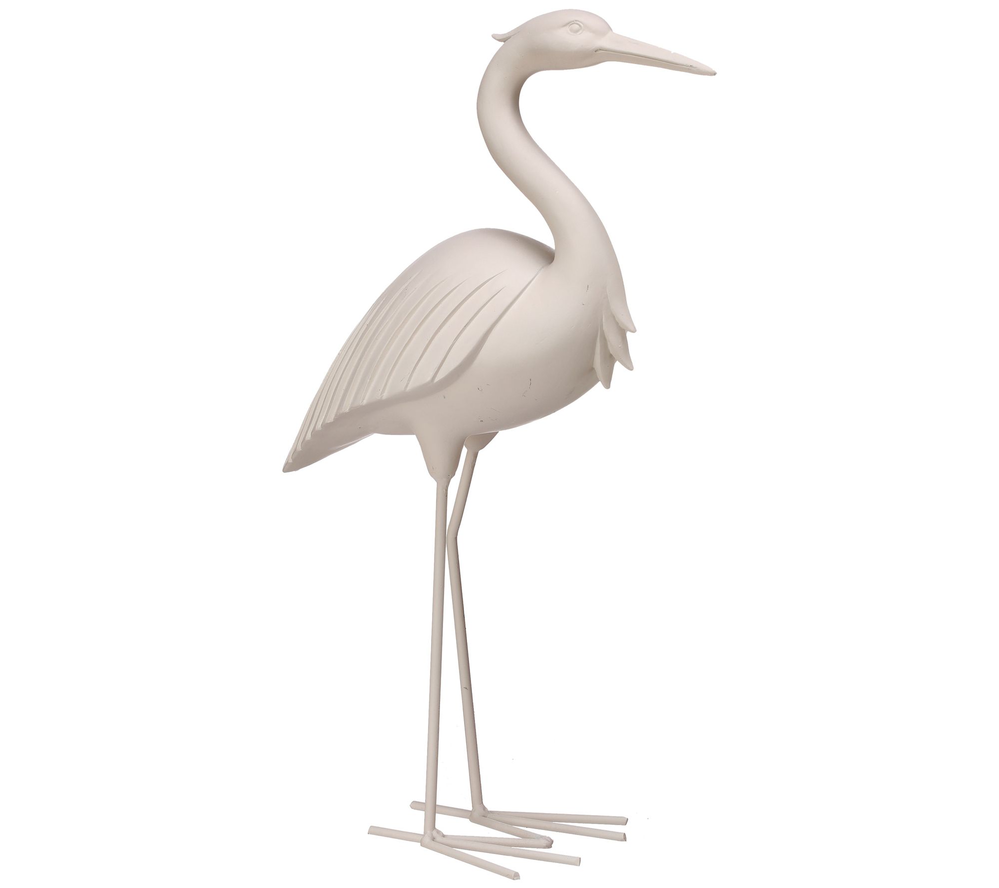 Standing Egret 15" By Valerie - QVC.com