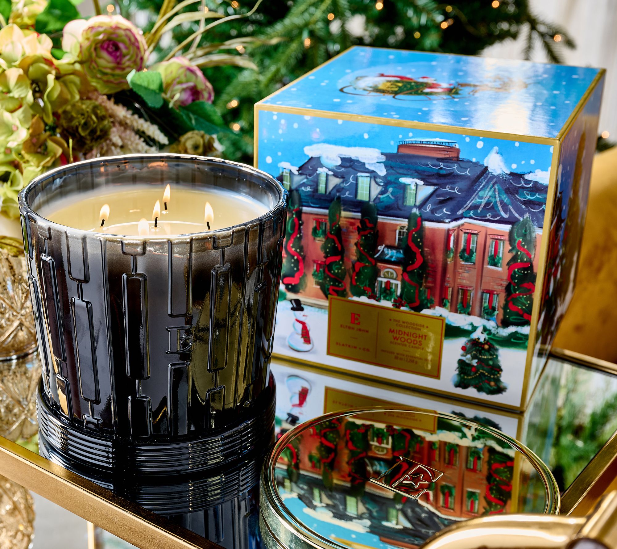 "As Is" Elton John by Slatkin + Co. Luxe 80oz Candle - QVC.com