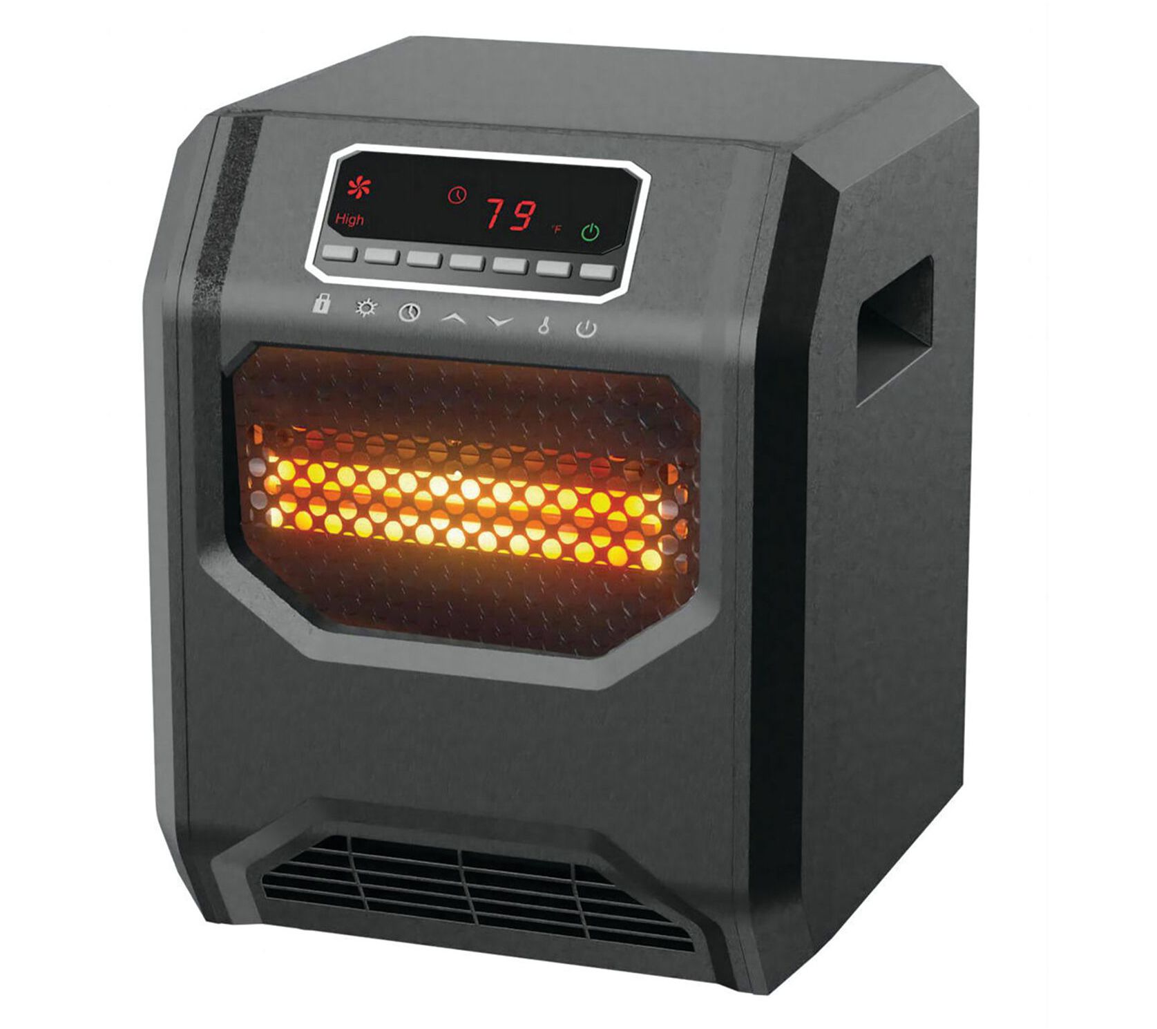 Lifesmart 6 Element Infrared Heater with FrontAir Intake - QVC.com