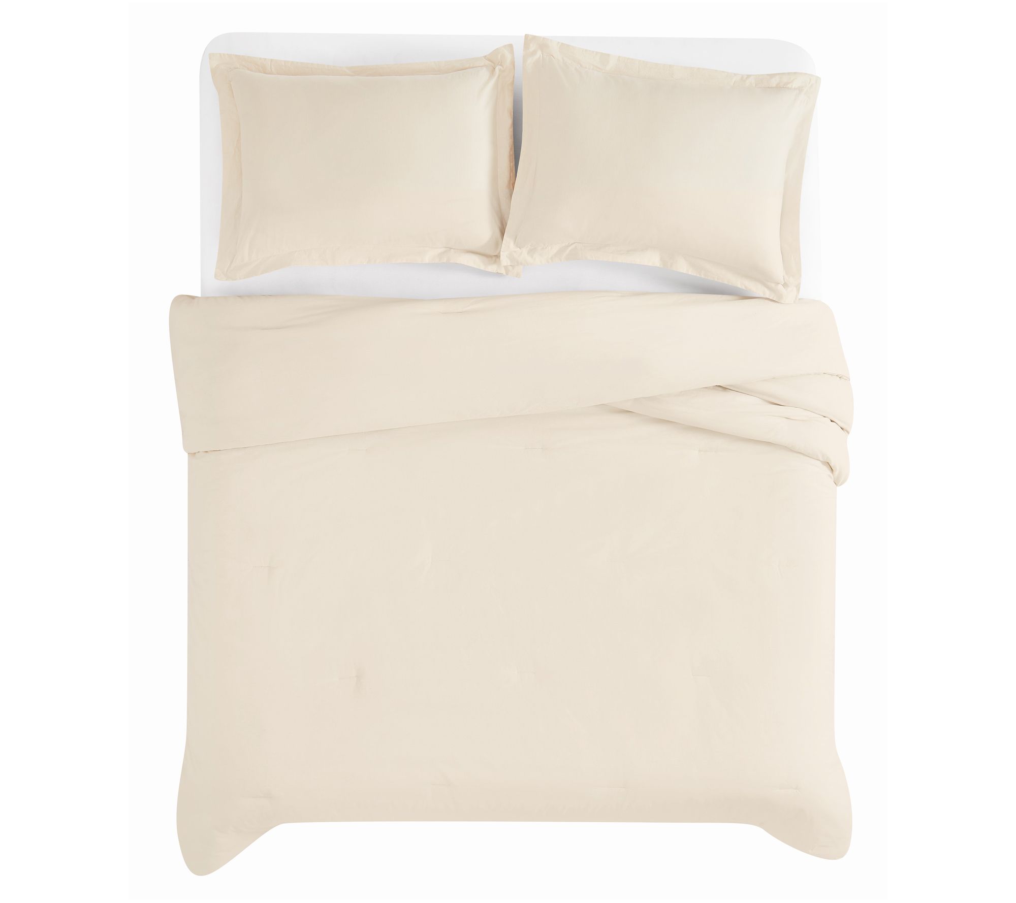 Frye Vintage Washed Cotton King 3-Piece Comforter Set - QVC.com