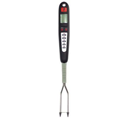 Mr. Bar-B-Q Digital Meat Temperature Fork - QVC.com