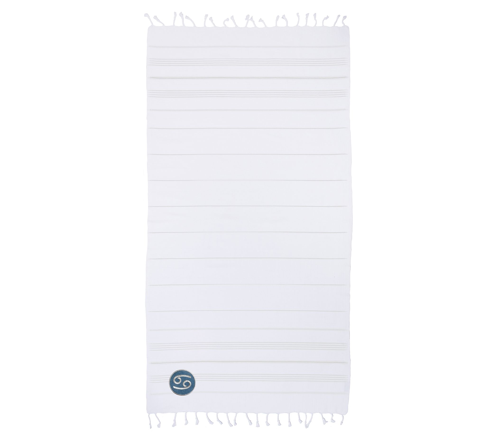 Summer Fun Horoscope Pestemal Beach Towel CANCER - QVC.com