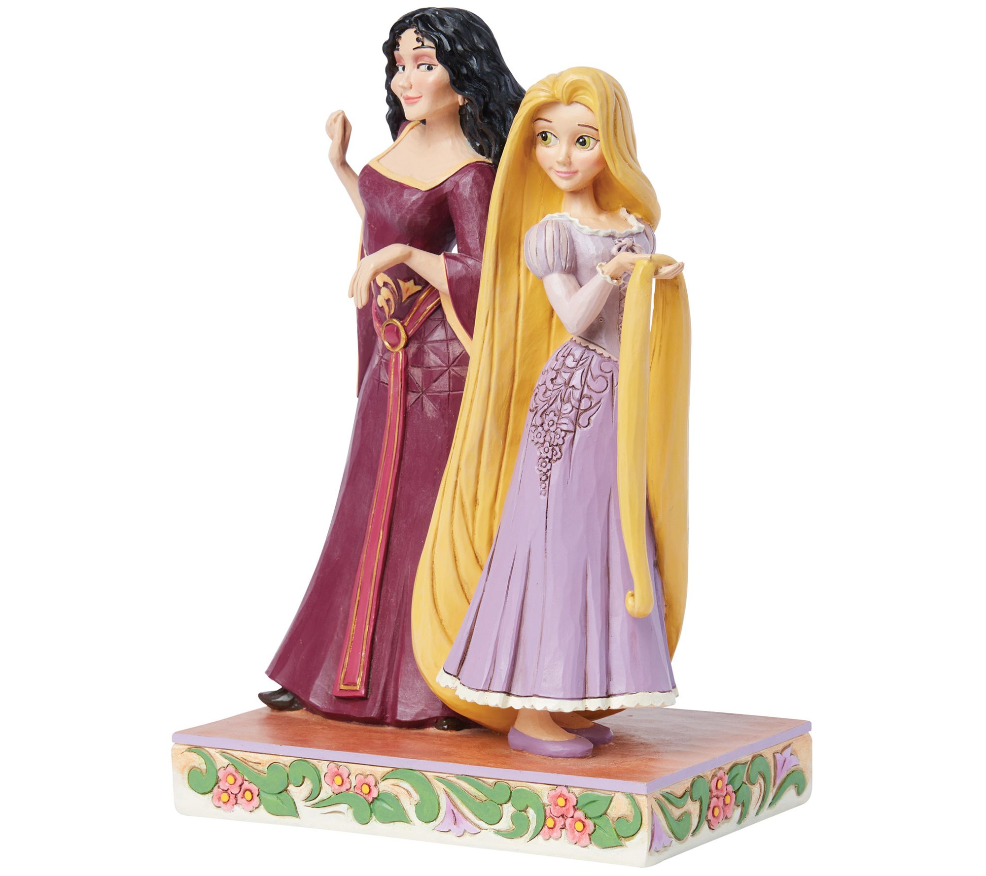 Disney Traditions Rapunzel vs. Mother Gothel Figurine - QVC.com