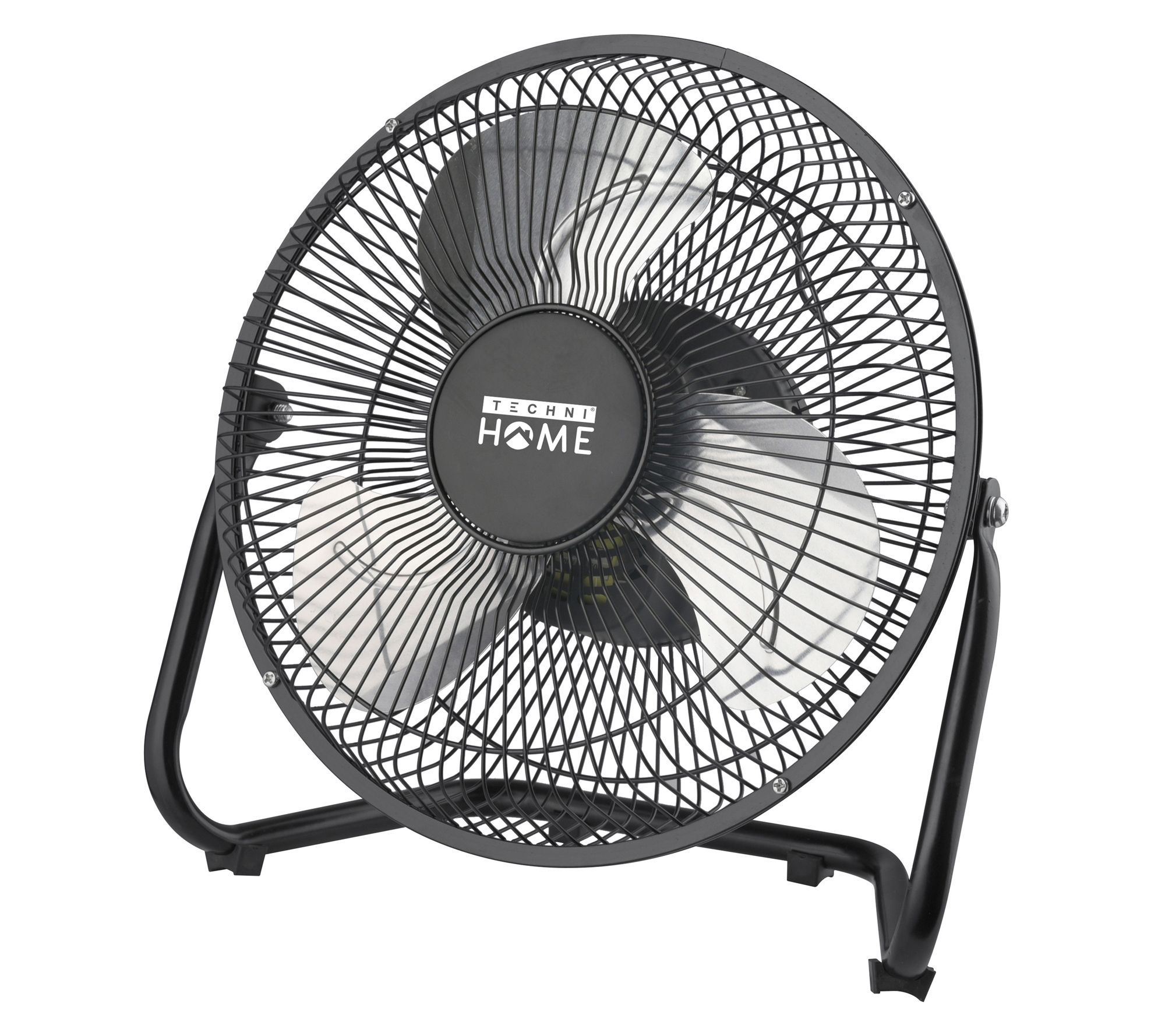 Techni Home 9" 2-Speed High Velocity AdjustableElectric Fan - QVC.com