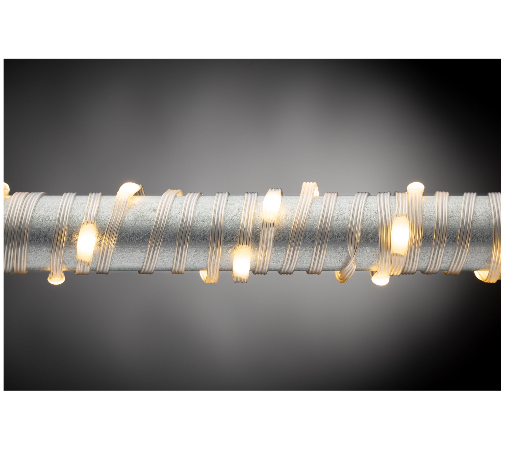 50-ft L Warm White LED Silver String by Everlas ting Glow - QVC.com