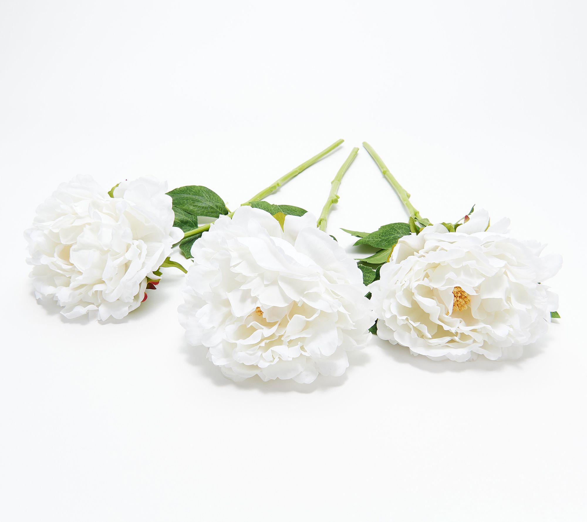 "As Is" House No.9 by Home Love Set of 3 19" Real Touch Peony Picks ...