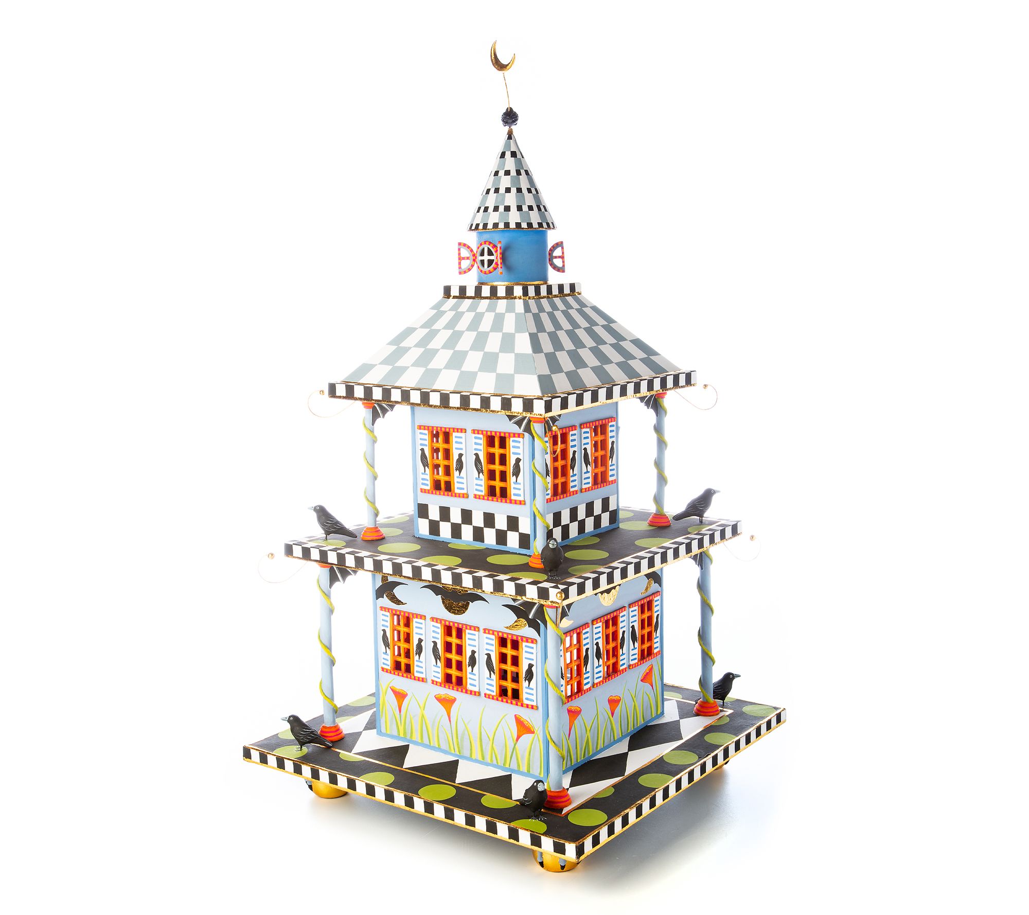 MacKenzie-Childs Halloween House Display - QVC.com