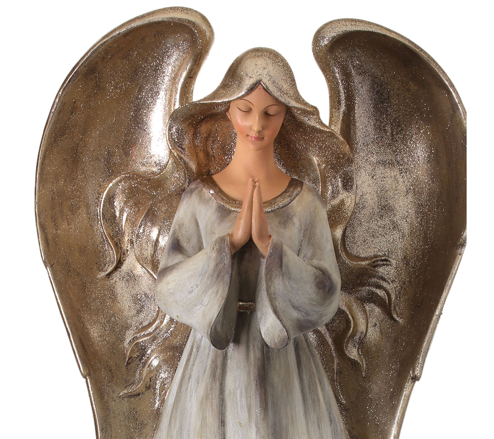 26" Aged Elegan t Angel By Vale rie - QVC.com