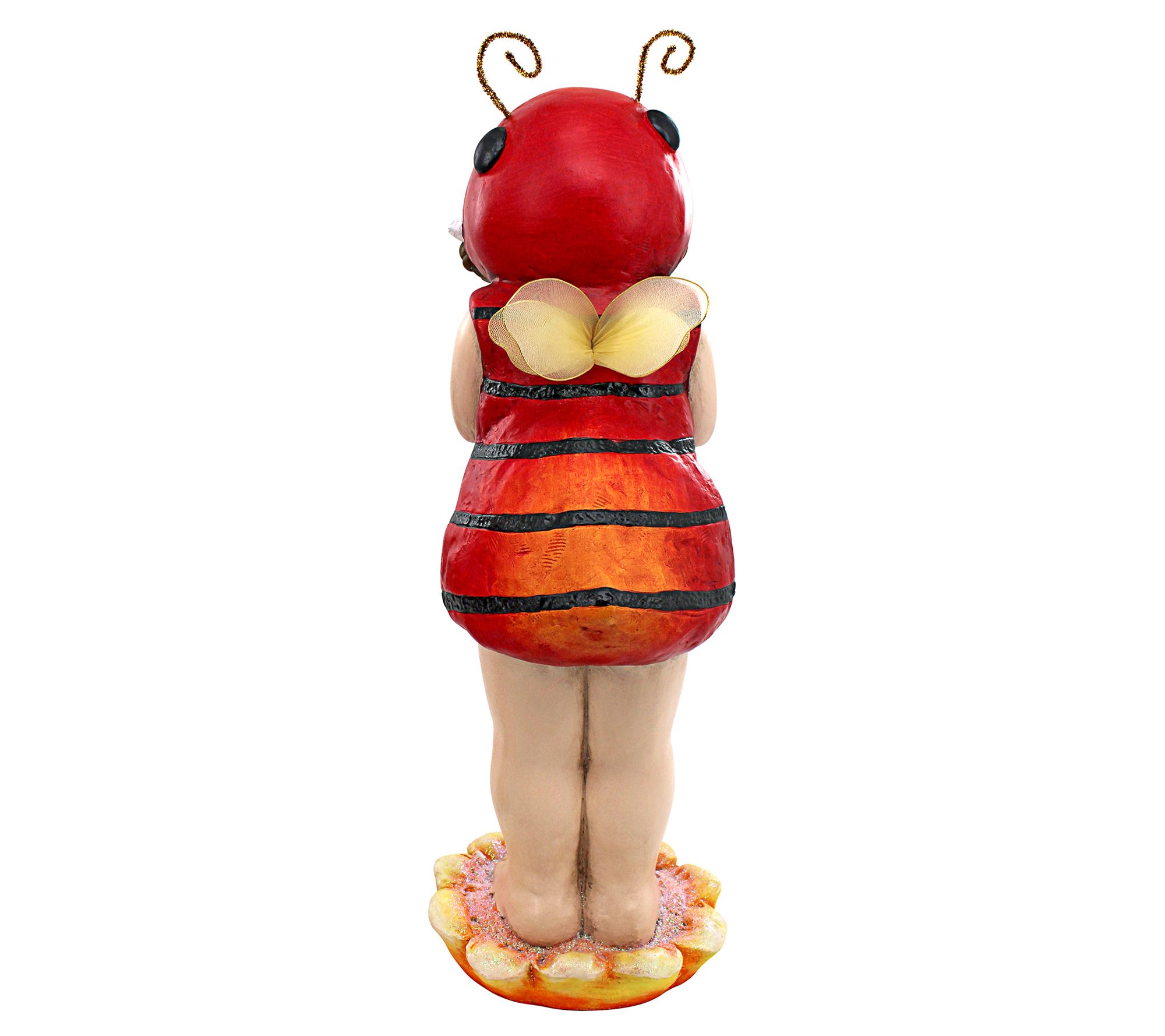 Design Toscano Sarah The Lady Bug Praying FairyGarden Statue - QVC.com