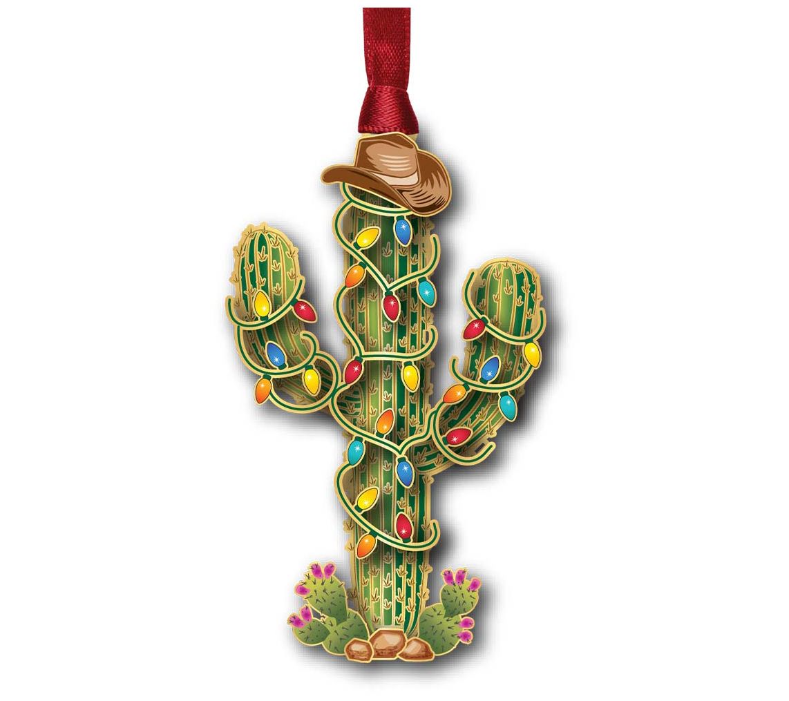 Beacon Designs Holiday Cactus Ornament - QVC.com