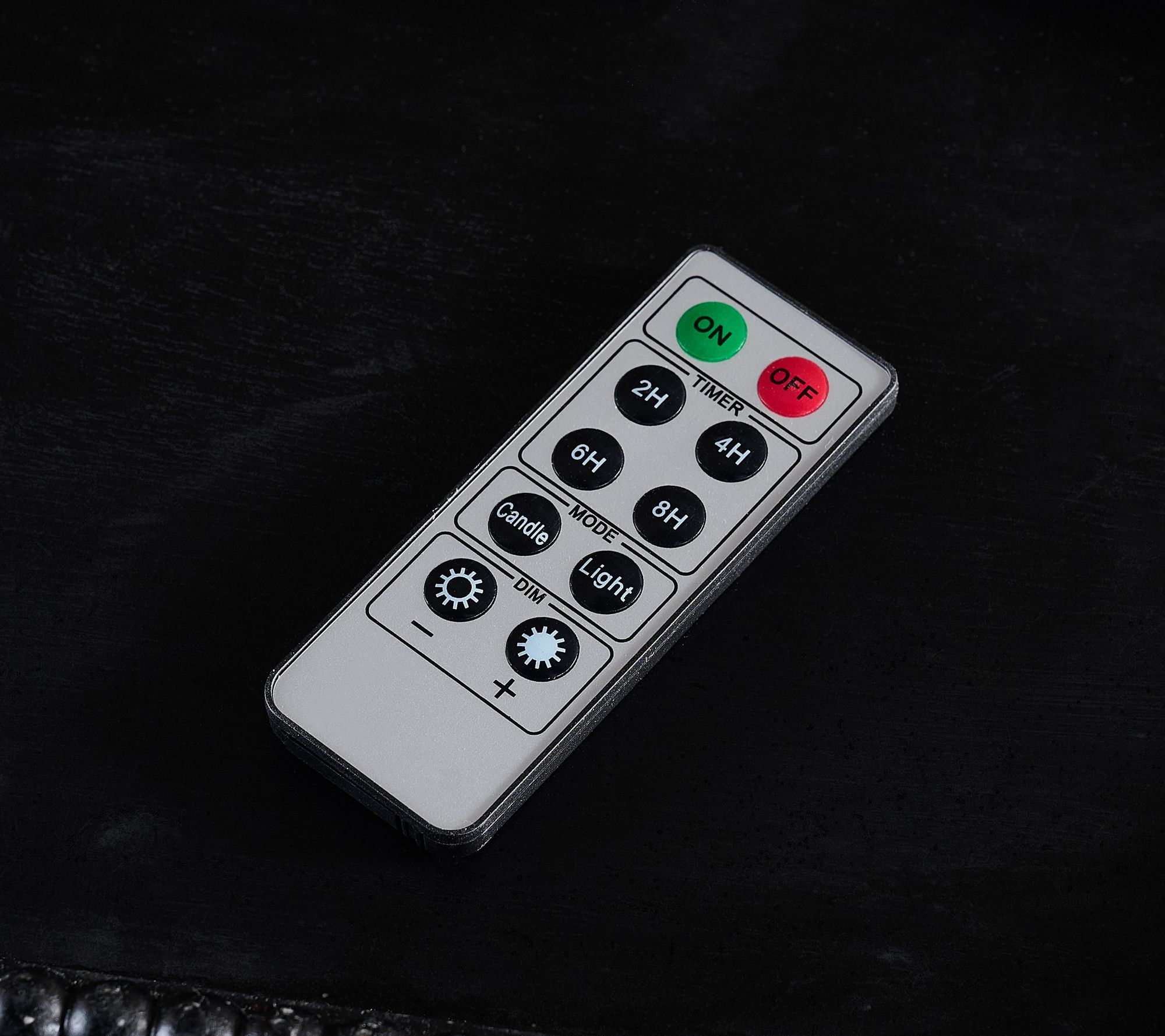 Set of 4 10" Candle Light Tapers with Remote by Valerie - QVC.com