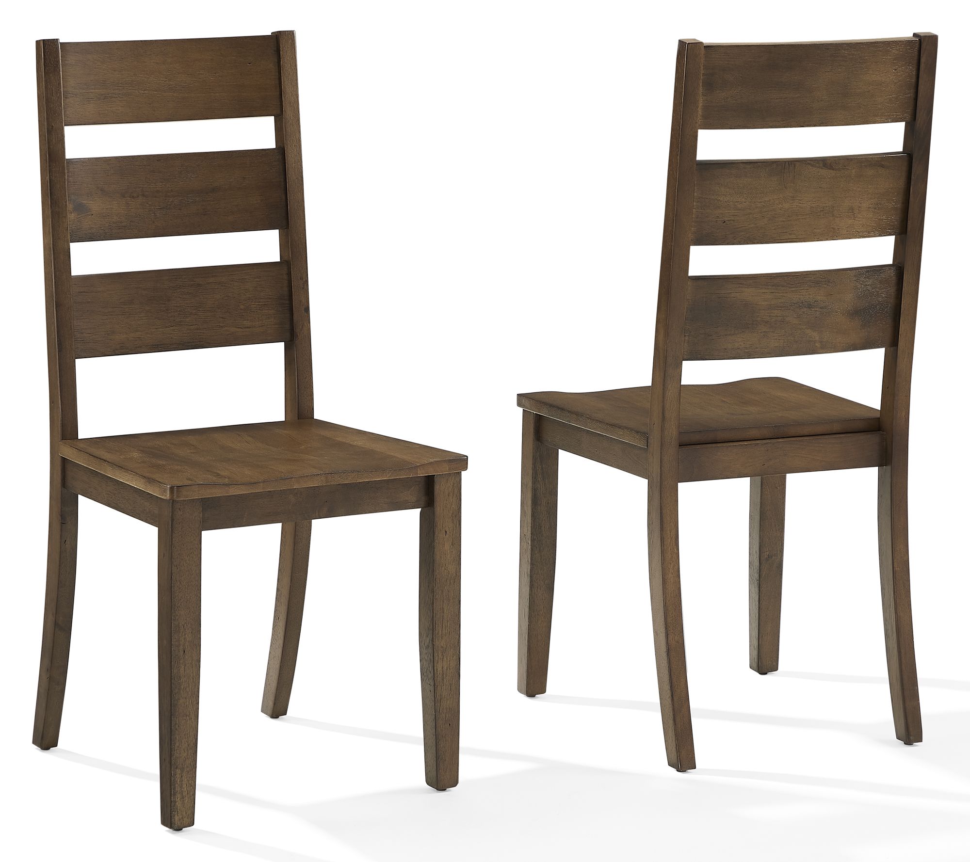 Crosley Joanna 2-Piece Ladder-Back Dining ChairSet - QVC.com