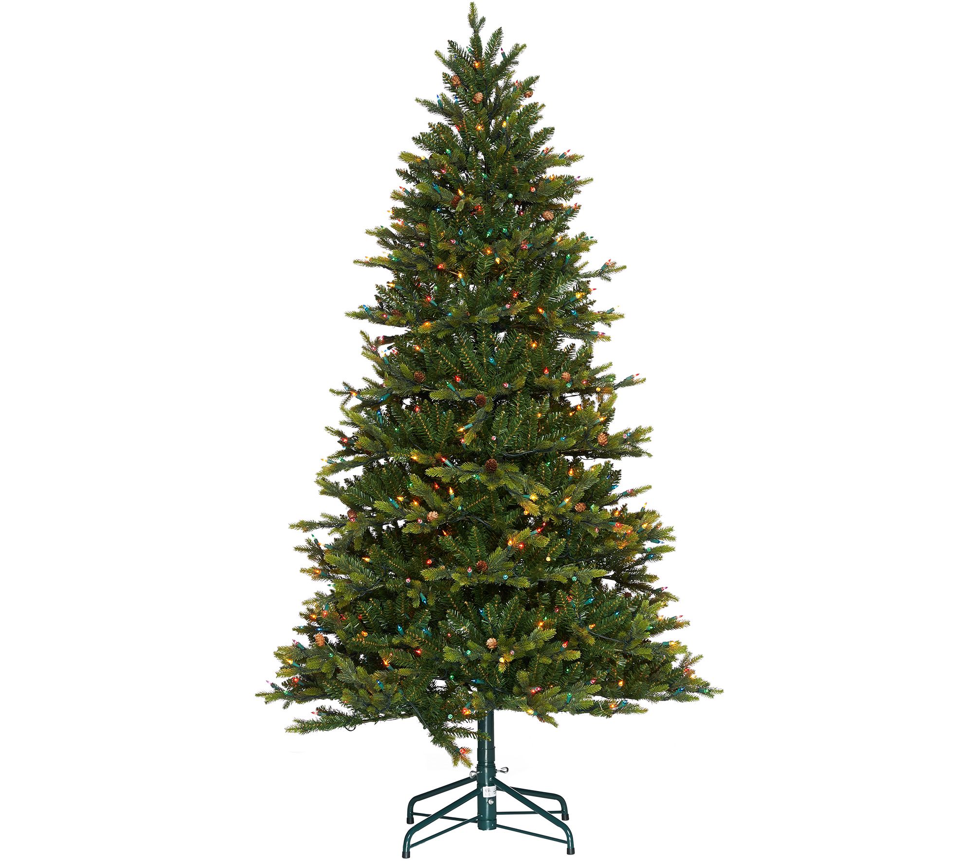 Bethlehem Lights 9' Lancaster Pine Tree with Instant Power - QVC.com
