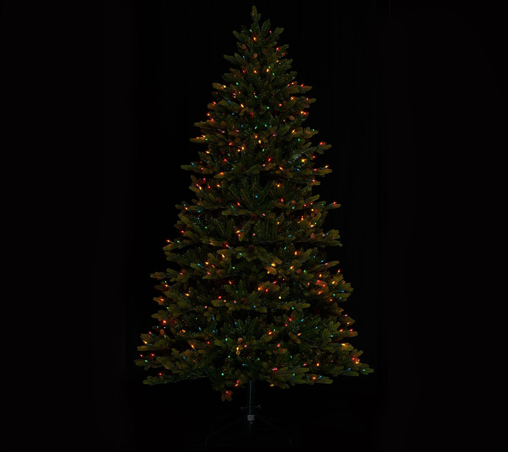 Bethlehem Lights 9' Lancaster Pine Tree with Instant Power - QVC.com