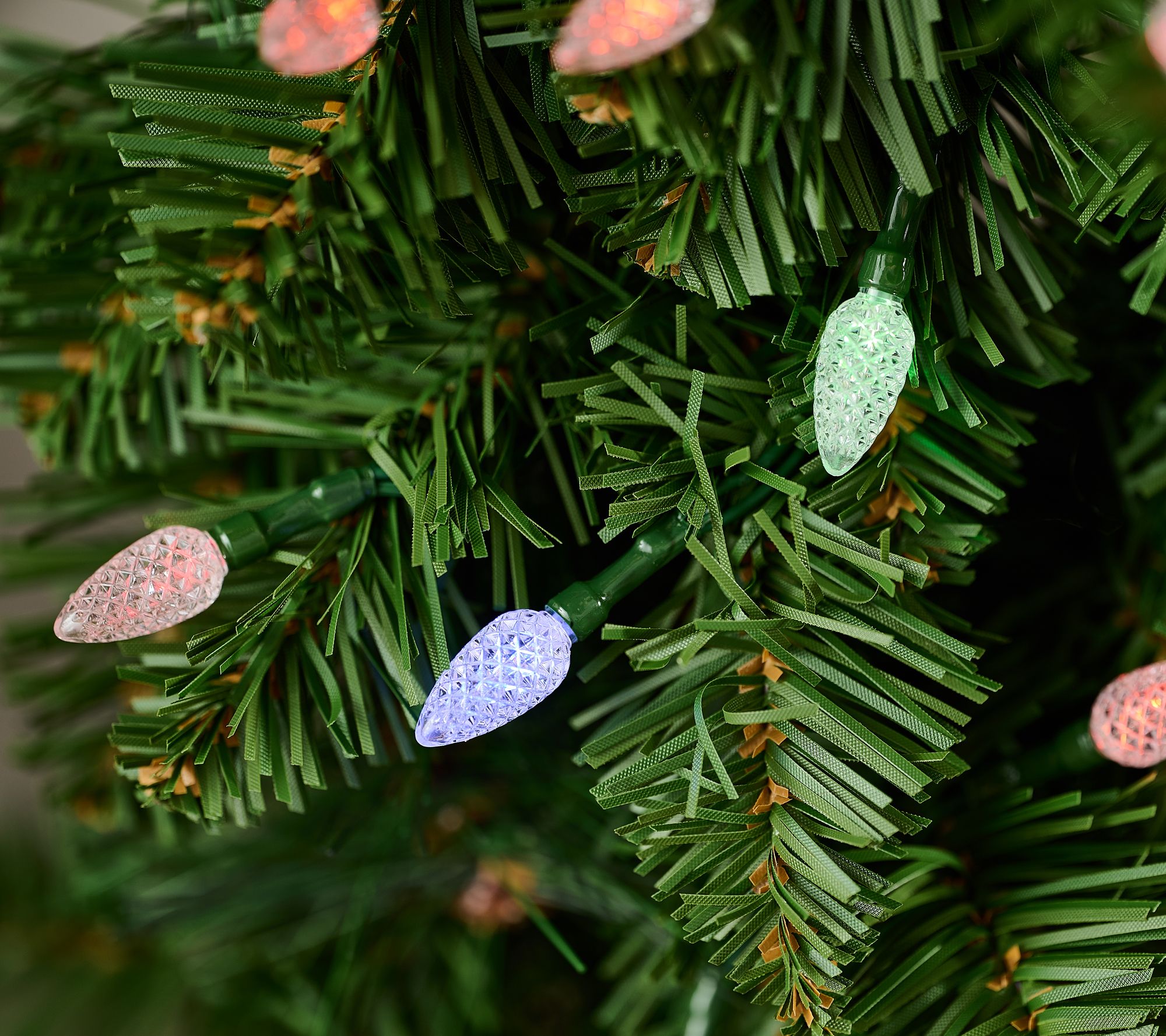 "As Is" Bethlehem Lights 36" Overlit Stake Tree w/ LEDs - QVC.com