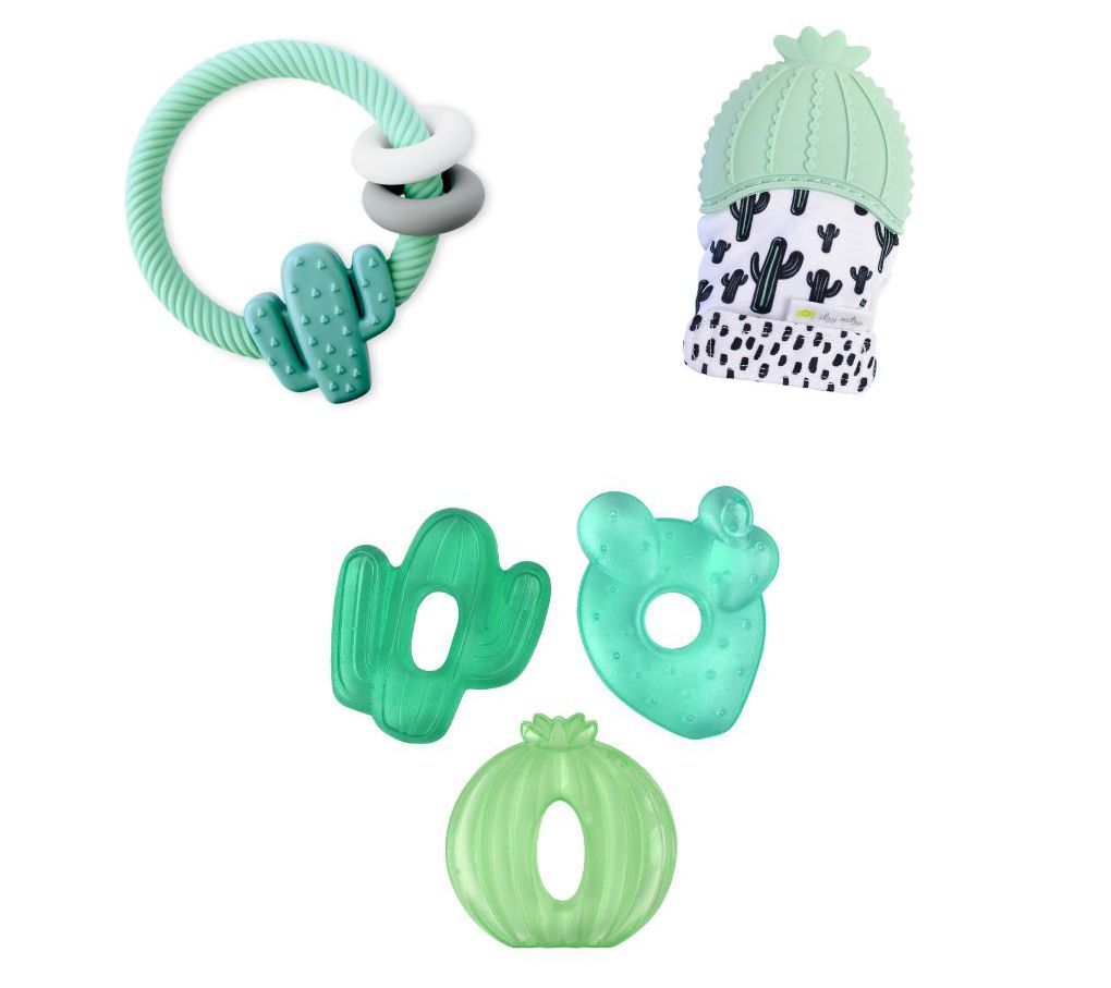 Itzy Ritzy Cactus Teething Bundle - QVC.com