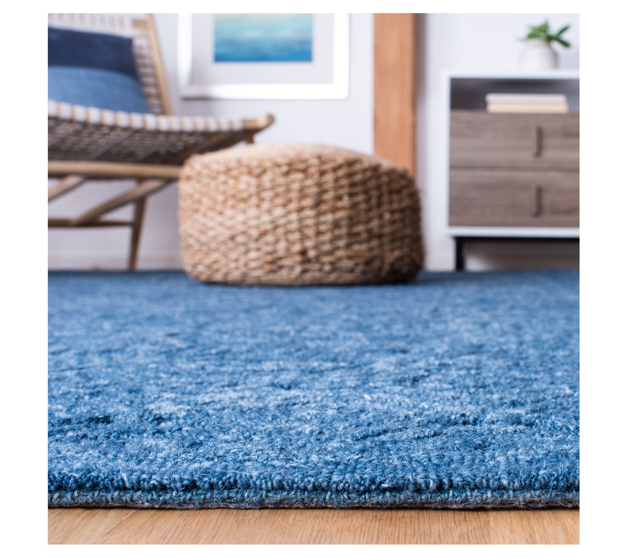 Textural Collection 6' Round Rug by Valerie - QVC.com