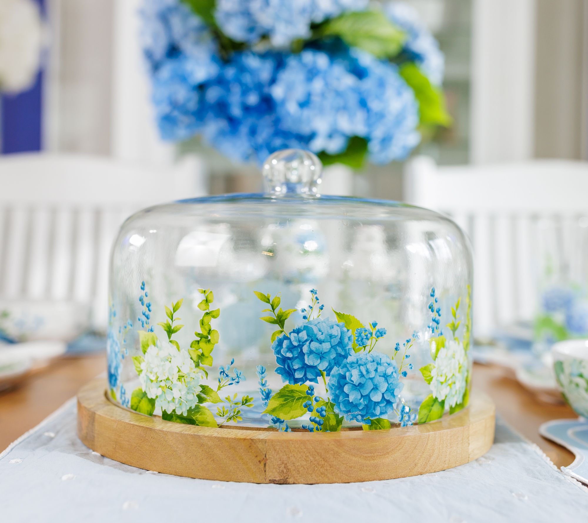 Temp-tations Special Edition 13" Cake Plate with Dome Glass Lid - QVC.com