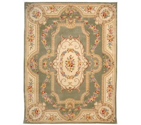 Royal Palace Provencal 8'x10'6" Handmade Wool Rug - QVC.com