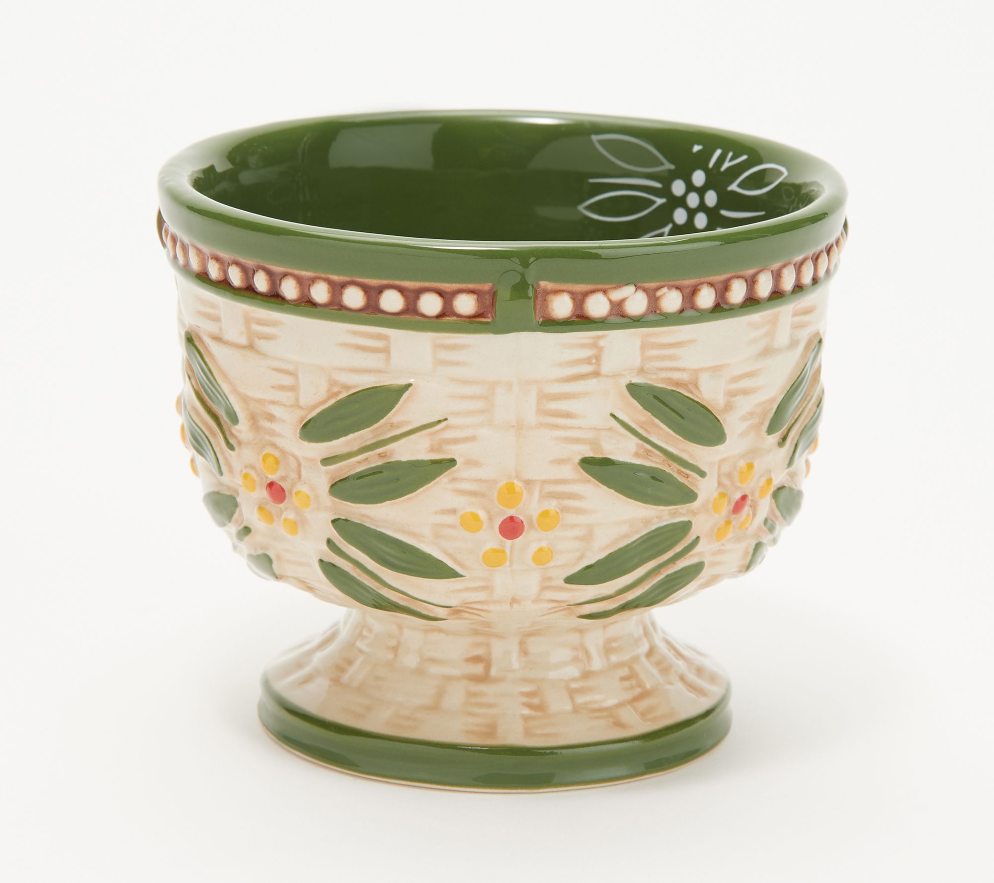 (QVC) Temp-tations Floral Lace or Old World 20-pc Basketweave ...