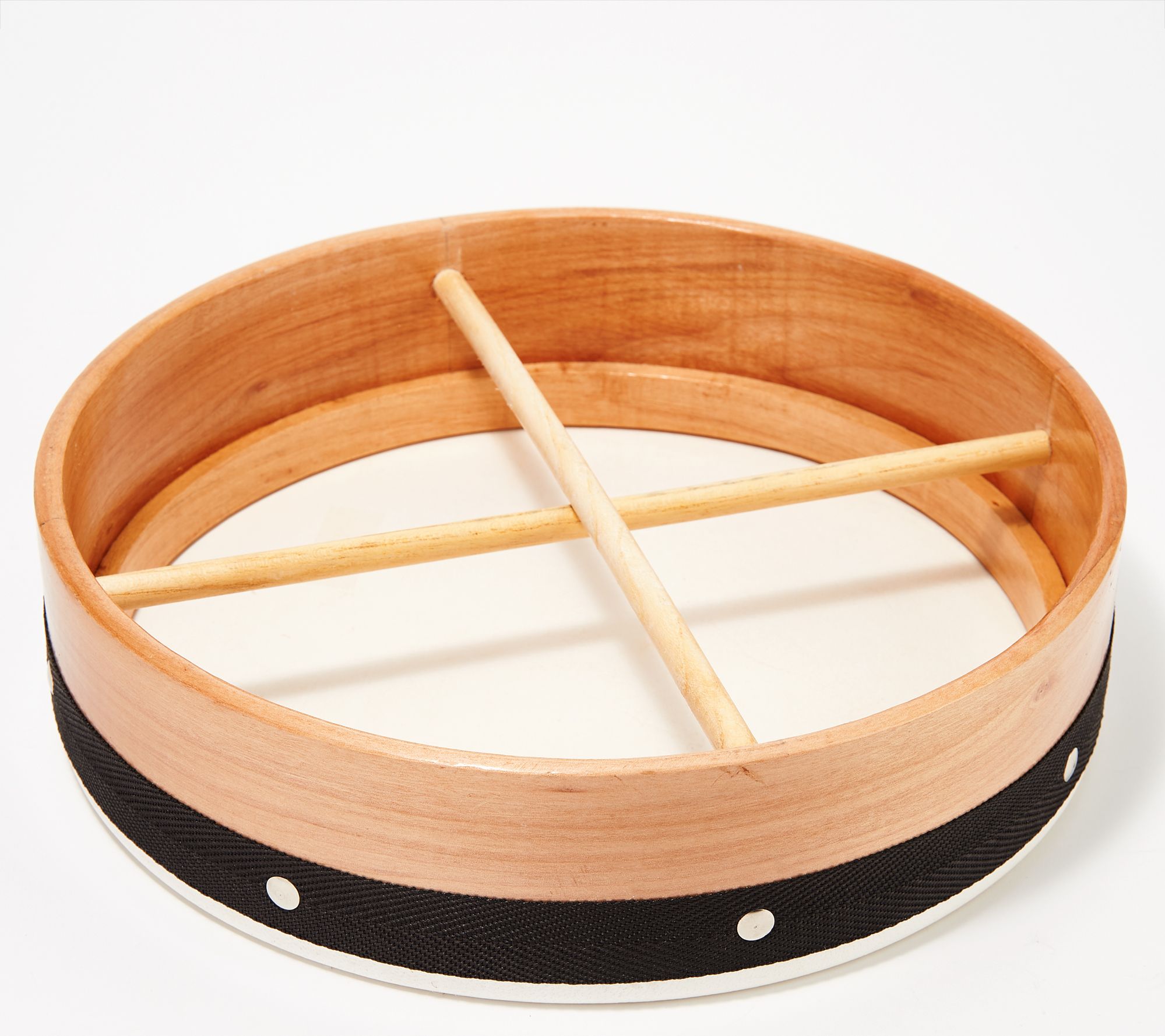 "As Is" Michael Vignoles 12" Irish Bodhran Drum with DVD - QVC.com