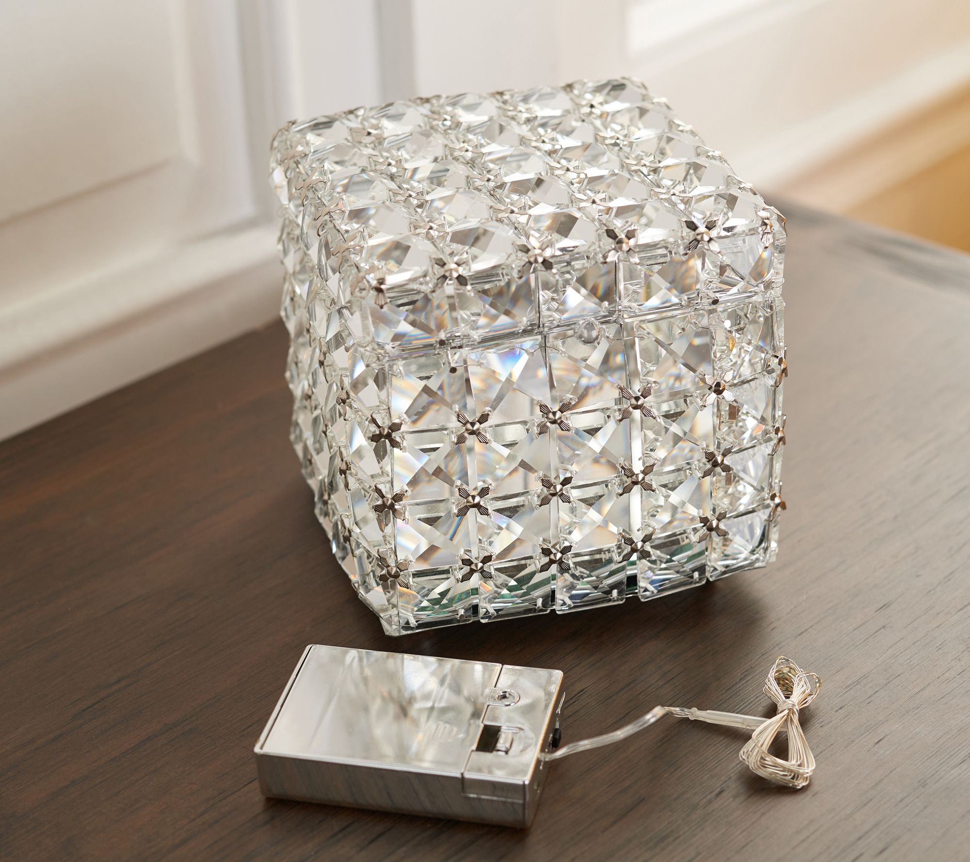 Faceted Glass Gem Treasure Box by Valerie - QVC.com